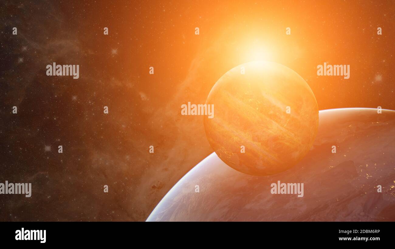 Fiery hot exoplanet high resolution texture, abstract background ...