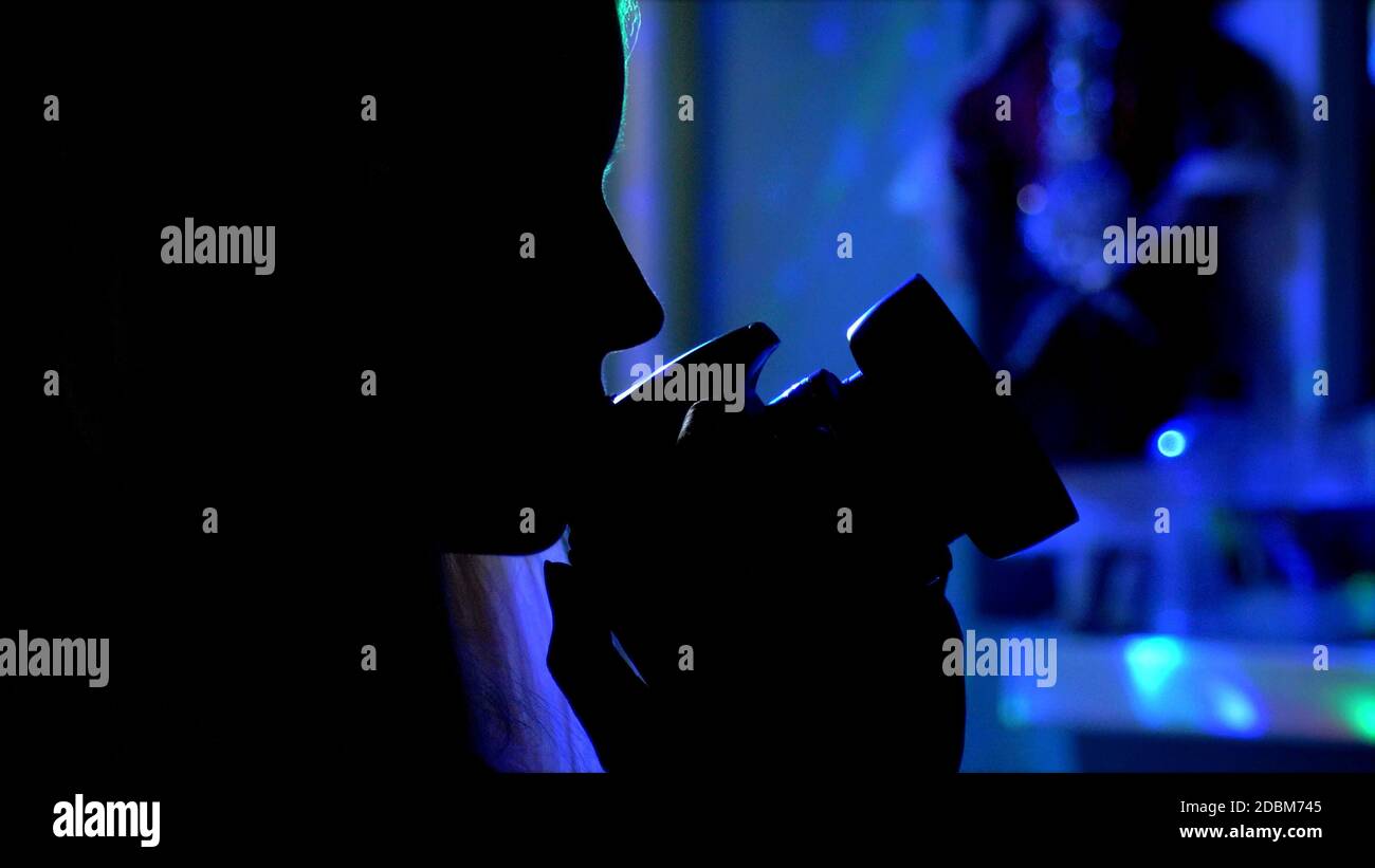 Spectator Girl Shooting On Camera Stock Photo - Alamy