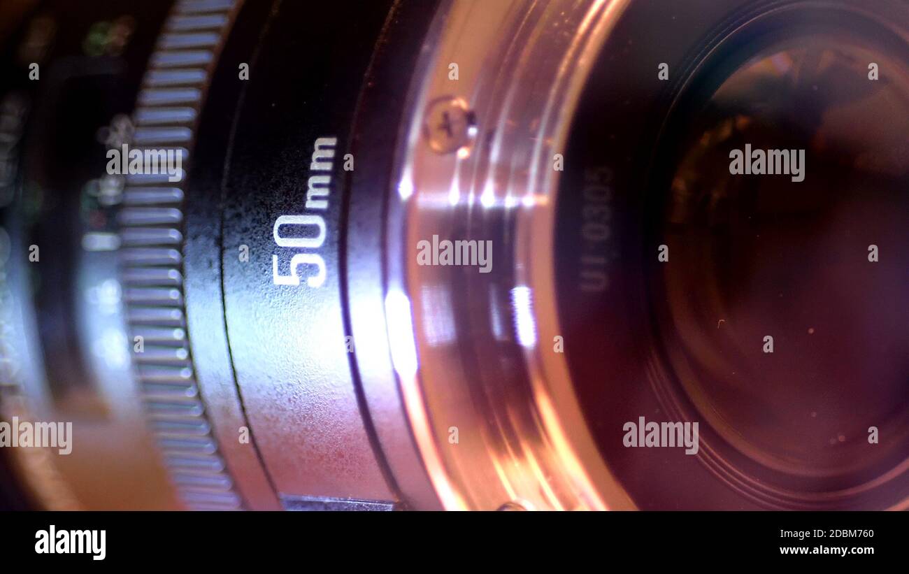 Camera Lens Close Up Stock Photo - Alamy
