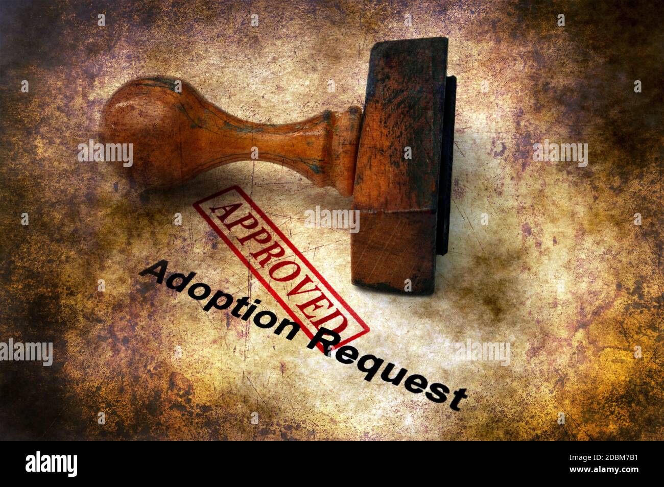 Adoption request approved Stock Photo - Alamy