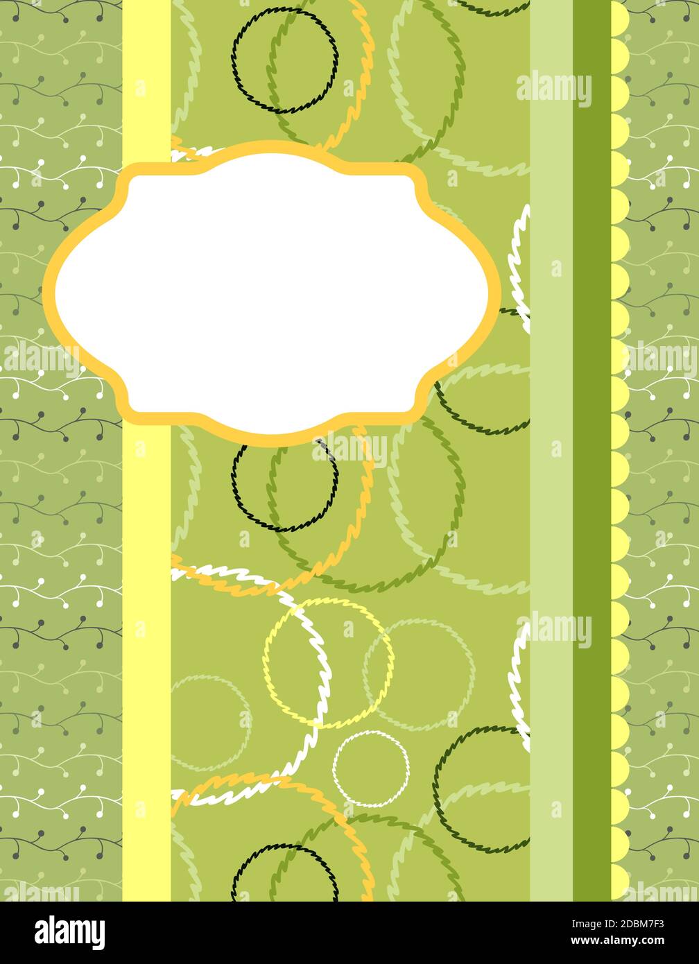 Design template for cute invitation card. Template for scrapbooking ...