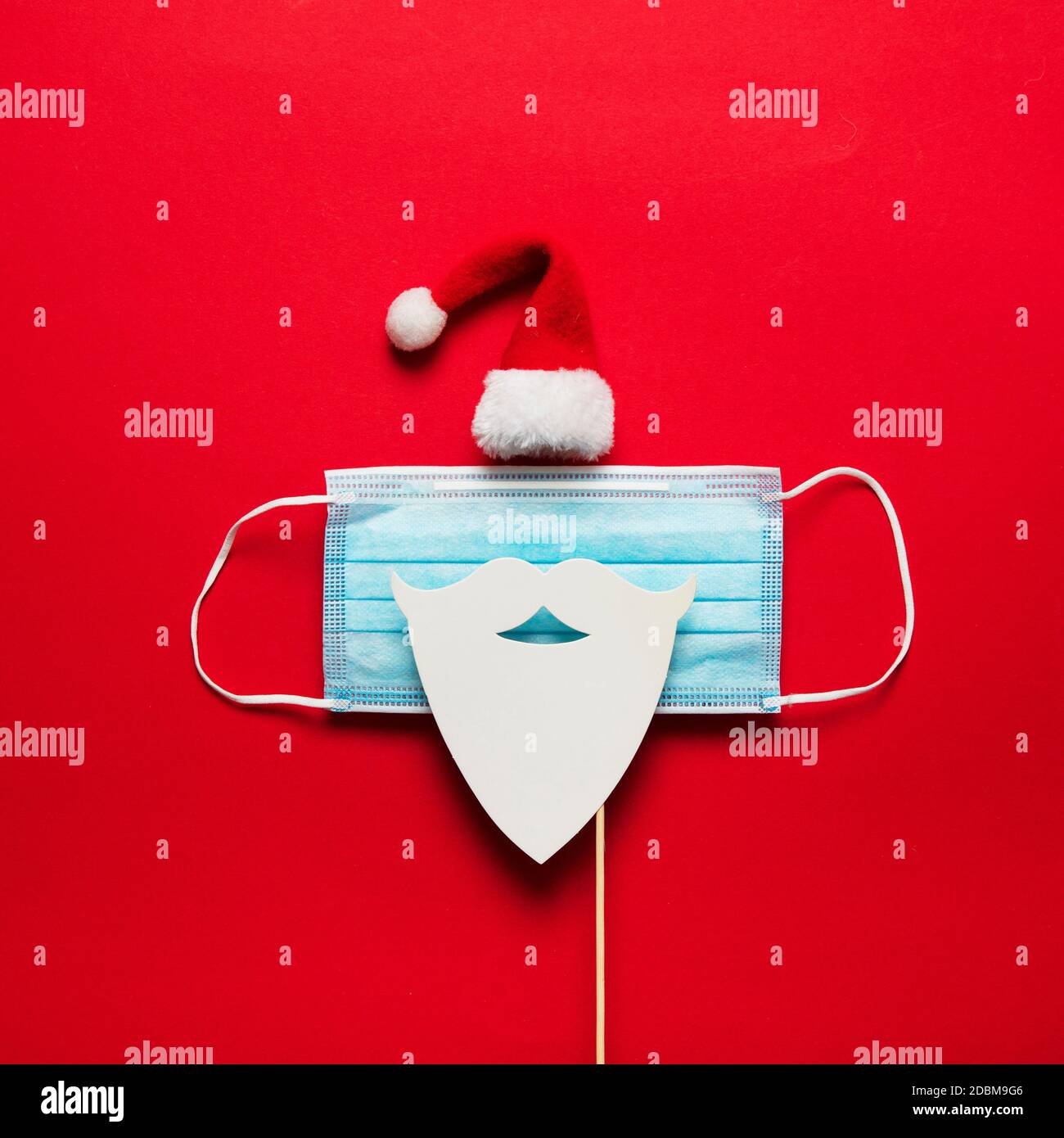 Santa claus mask hi-res stock photography and images - Alamy