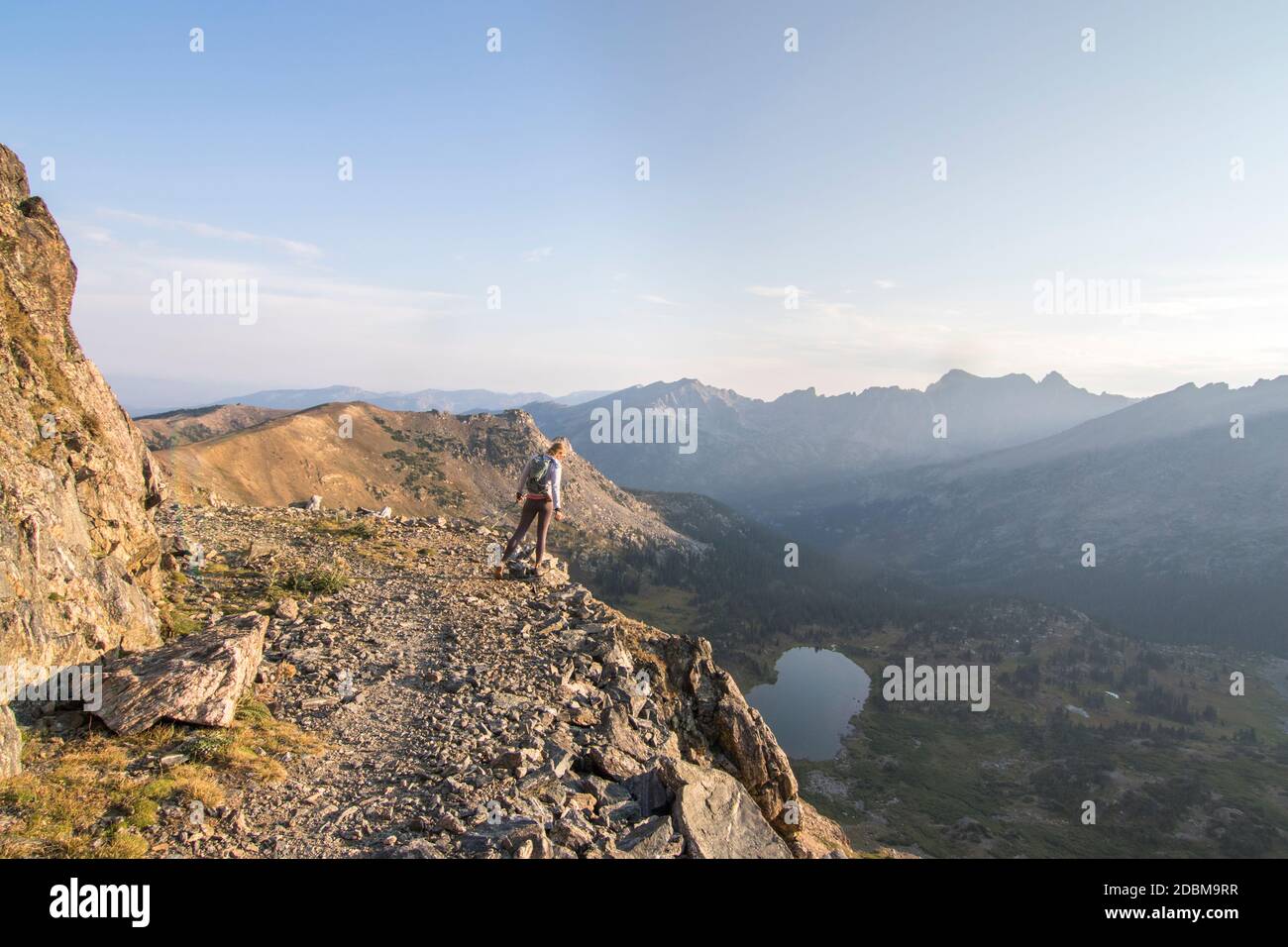 A long way down Stock Photo - Alamy
