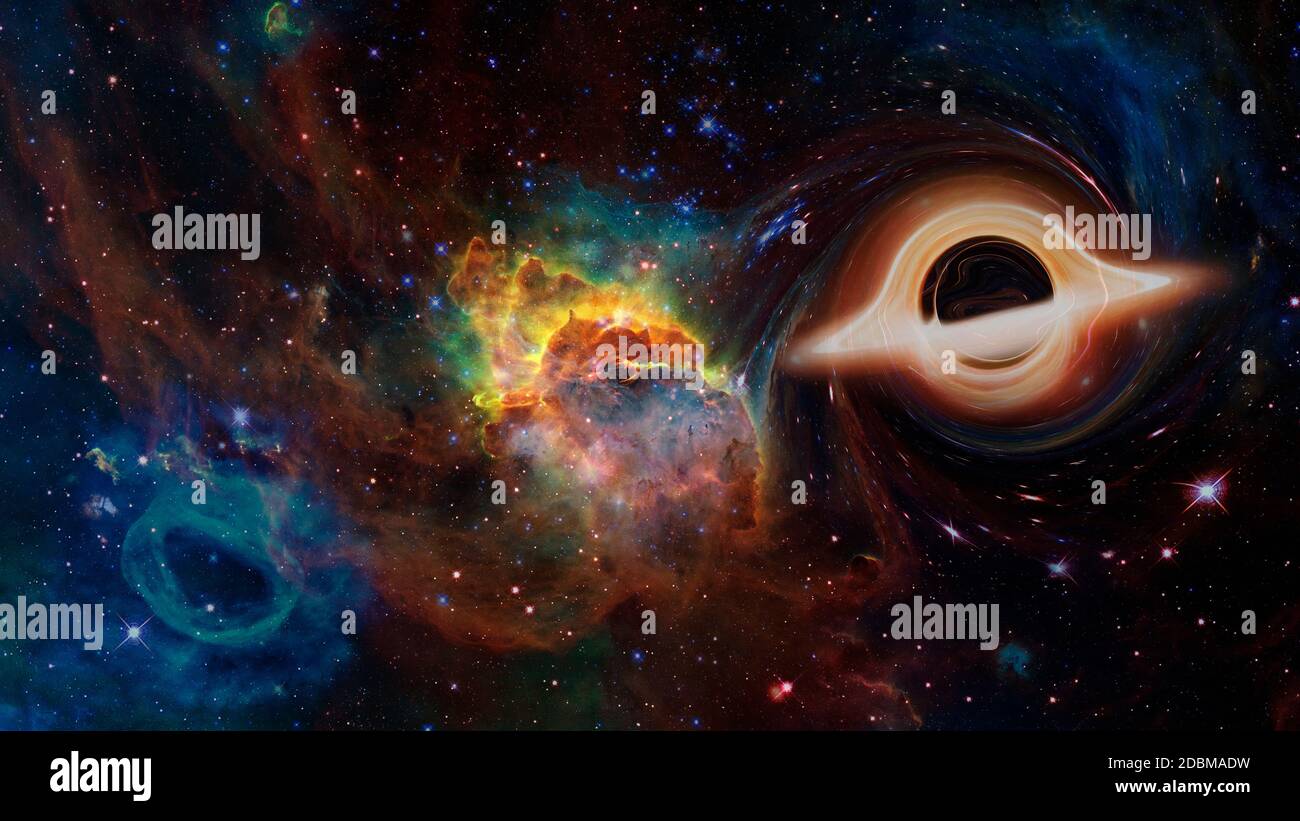 Supermassive black hole nasa hi-res stock photography and images - Alamy