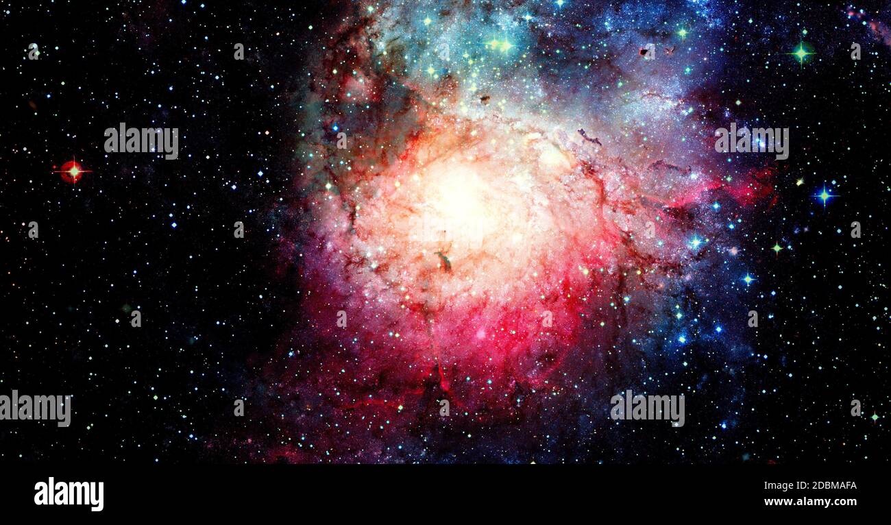 Spirals and supernovae. Elements of this image furnished by NASA Stock ...