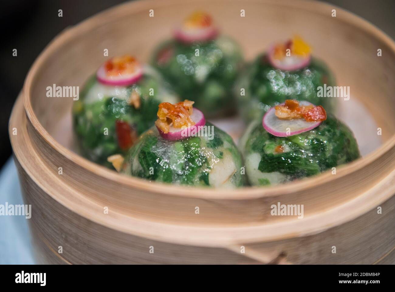 Chinese dumplings in steam basket, Hong Kong, China Stock Photo - Alamy