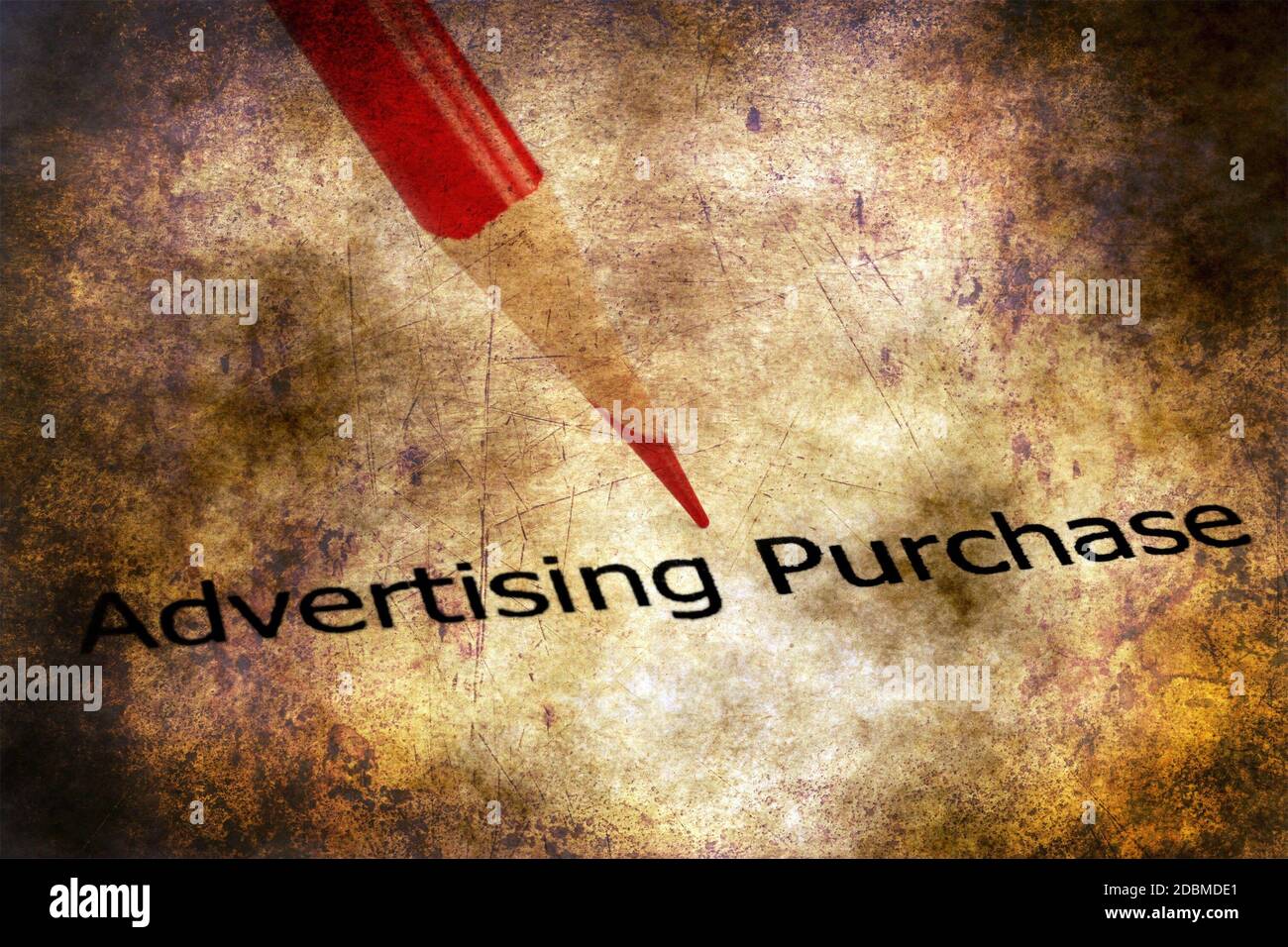 Advertising purchase form Stock Photo - Alamy