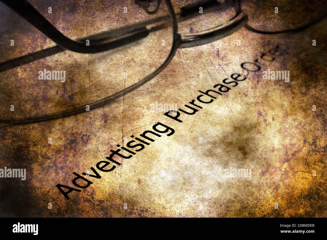 Advertising purchase form Stock Photo - Alamy