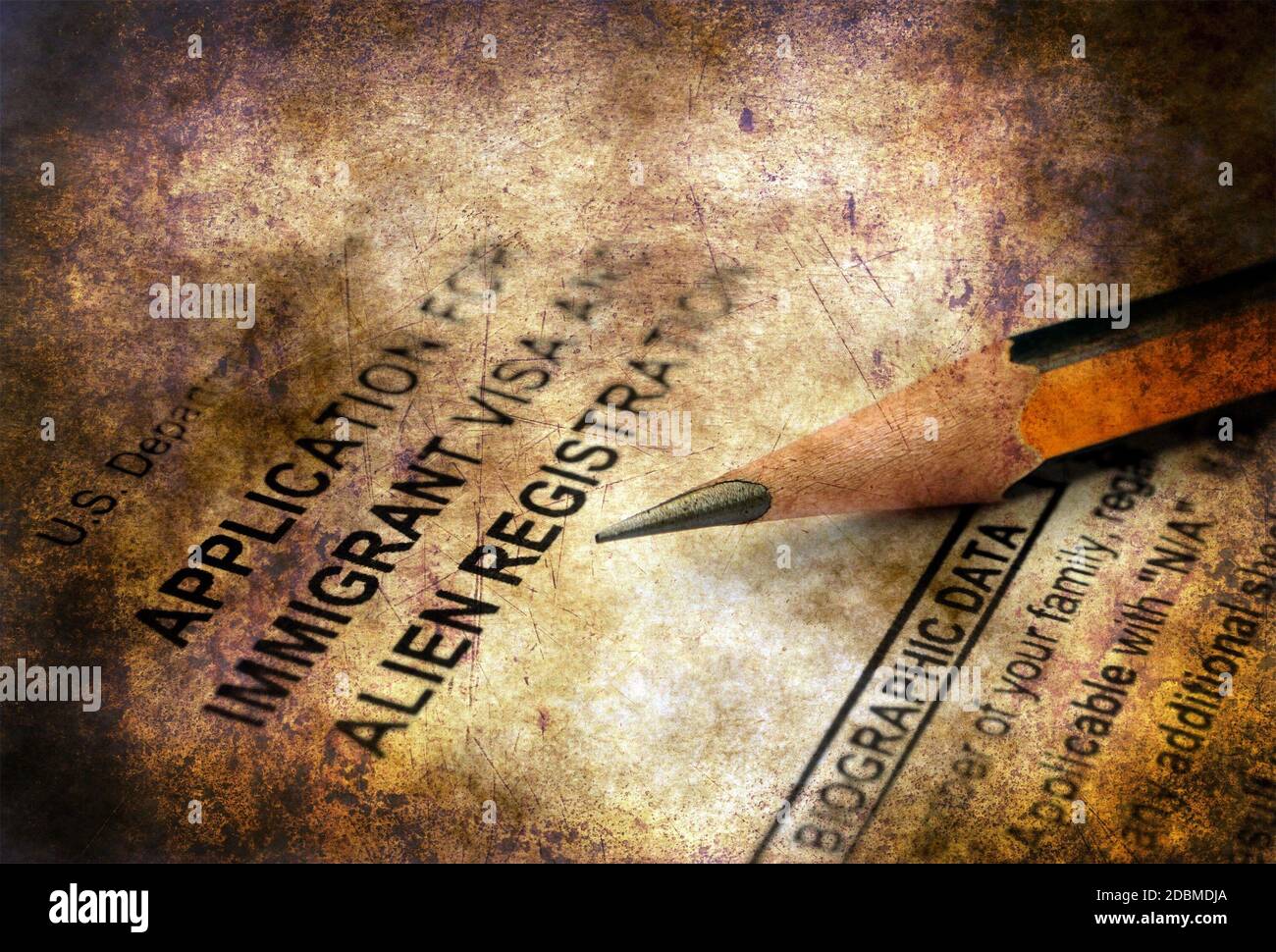 Immigrant visa background hi-res stock photography and images - Alamy