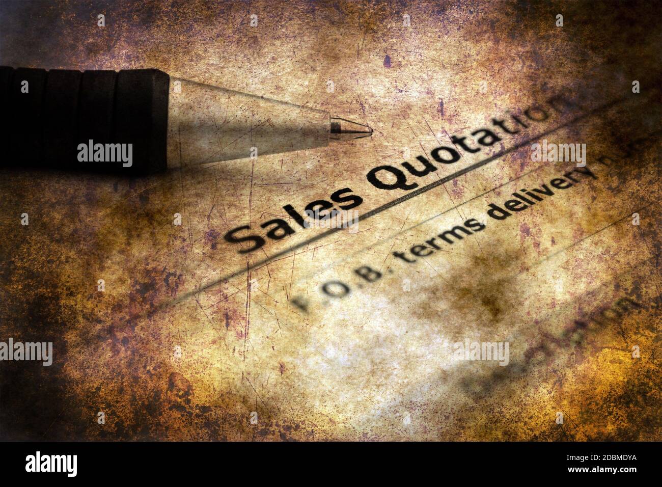 Sales quotation grunge concept Stock Photo - Alamy