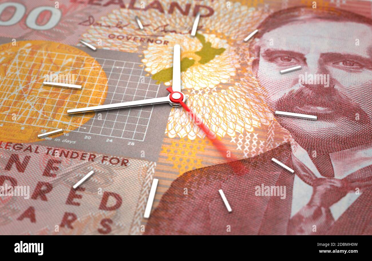 New zealand dollar bill hi-res stock photography and images - Alamy