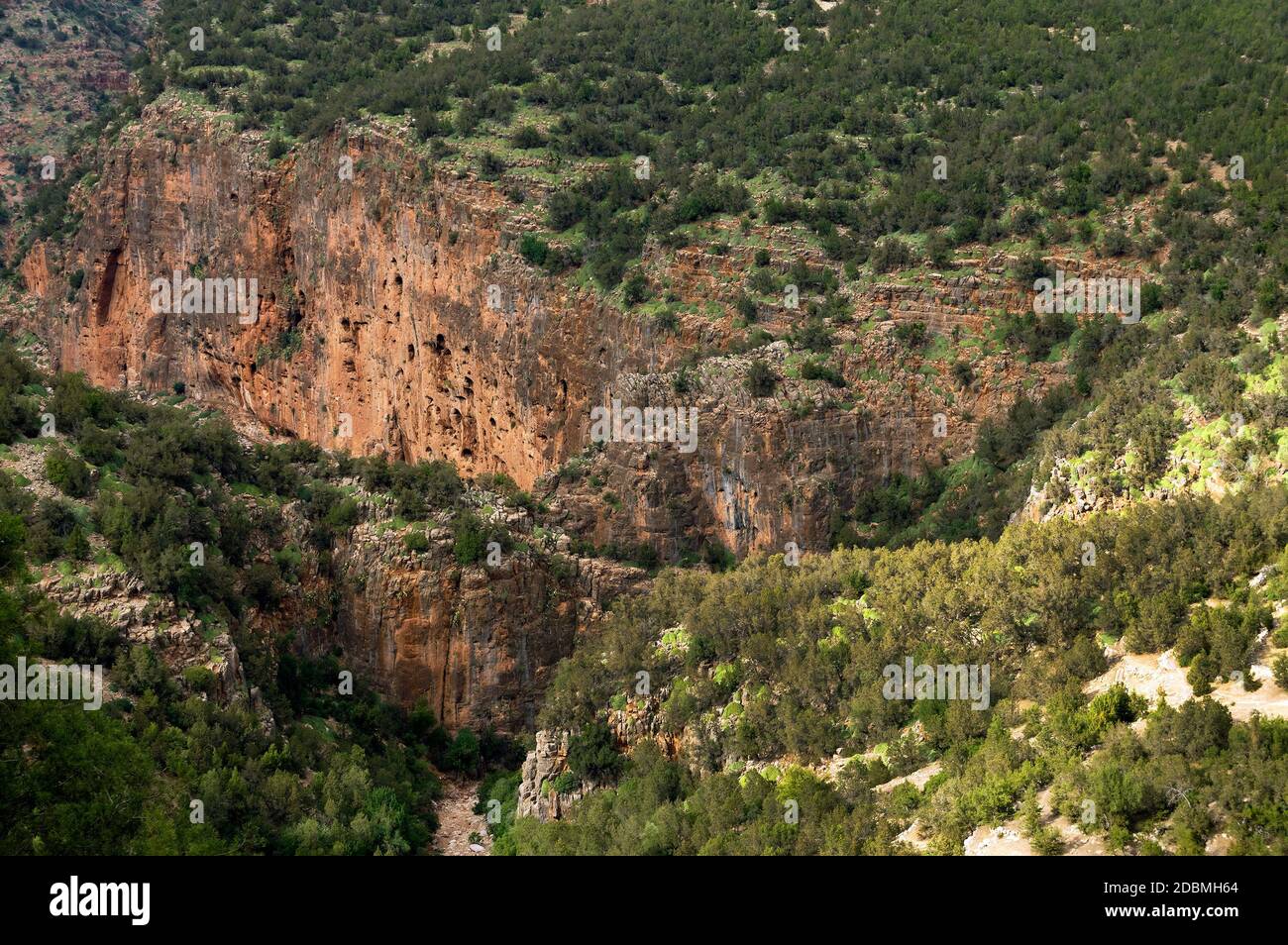 Alpine landscape in Atlas Mountains, Morocco, Africa Stock Photo - Alamy