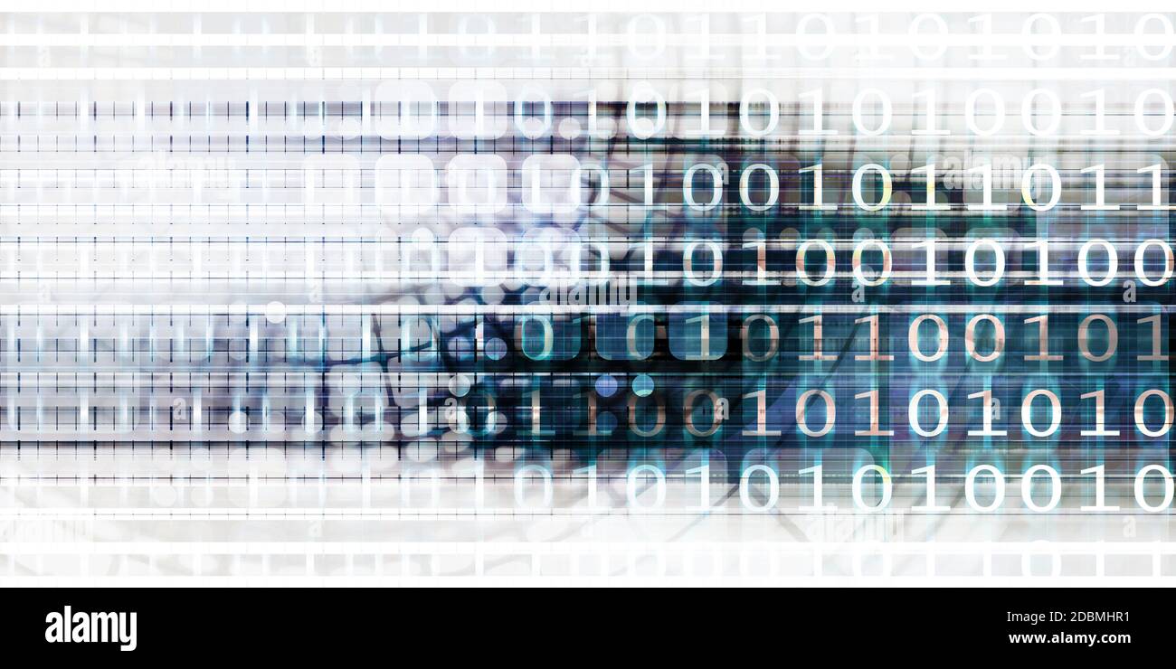 Technology Infrastructure As A It Abstract Art Stock Photo - Alamy