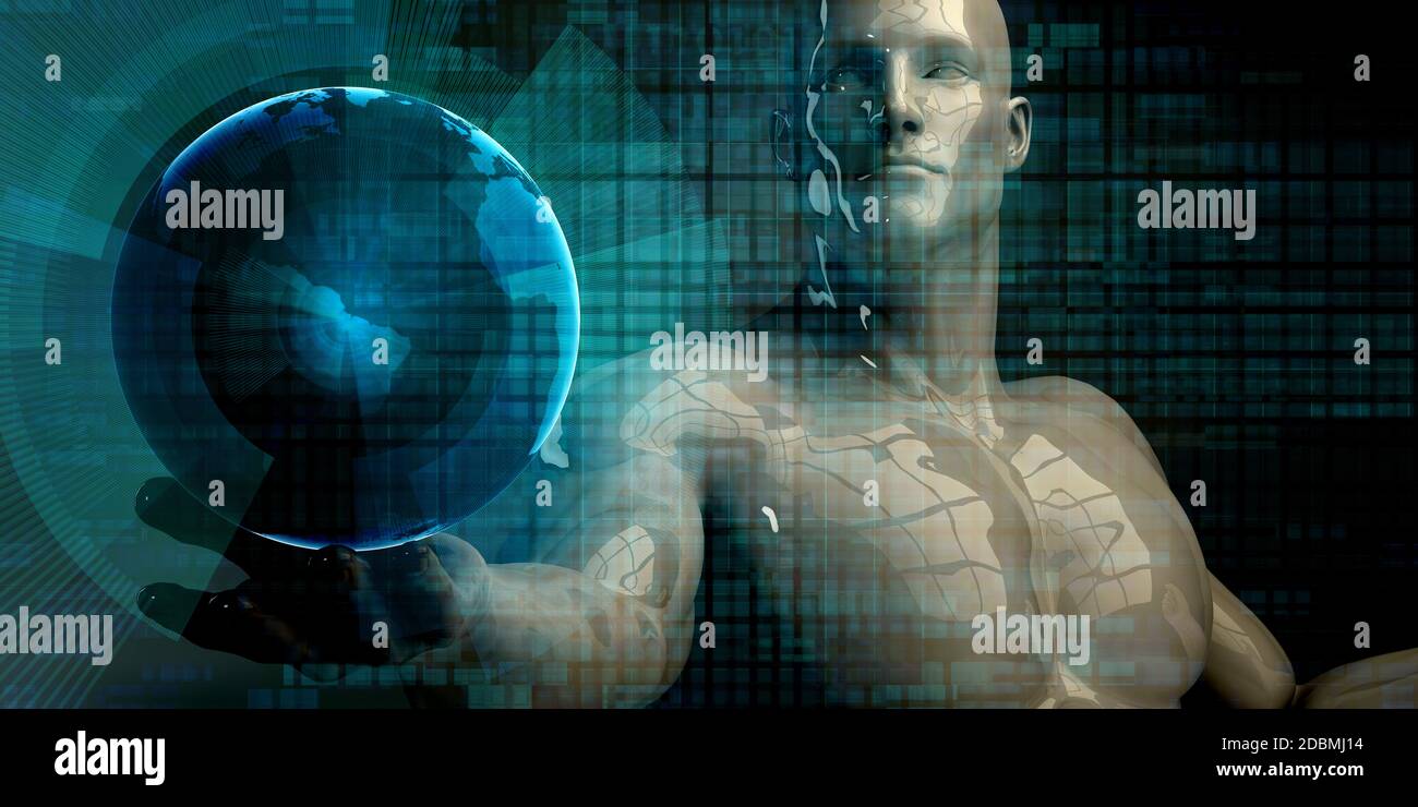 Cloud Technologies and Integrated System as a Concept Stock Photo - Alamy