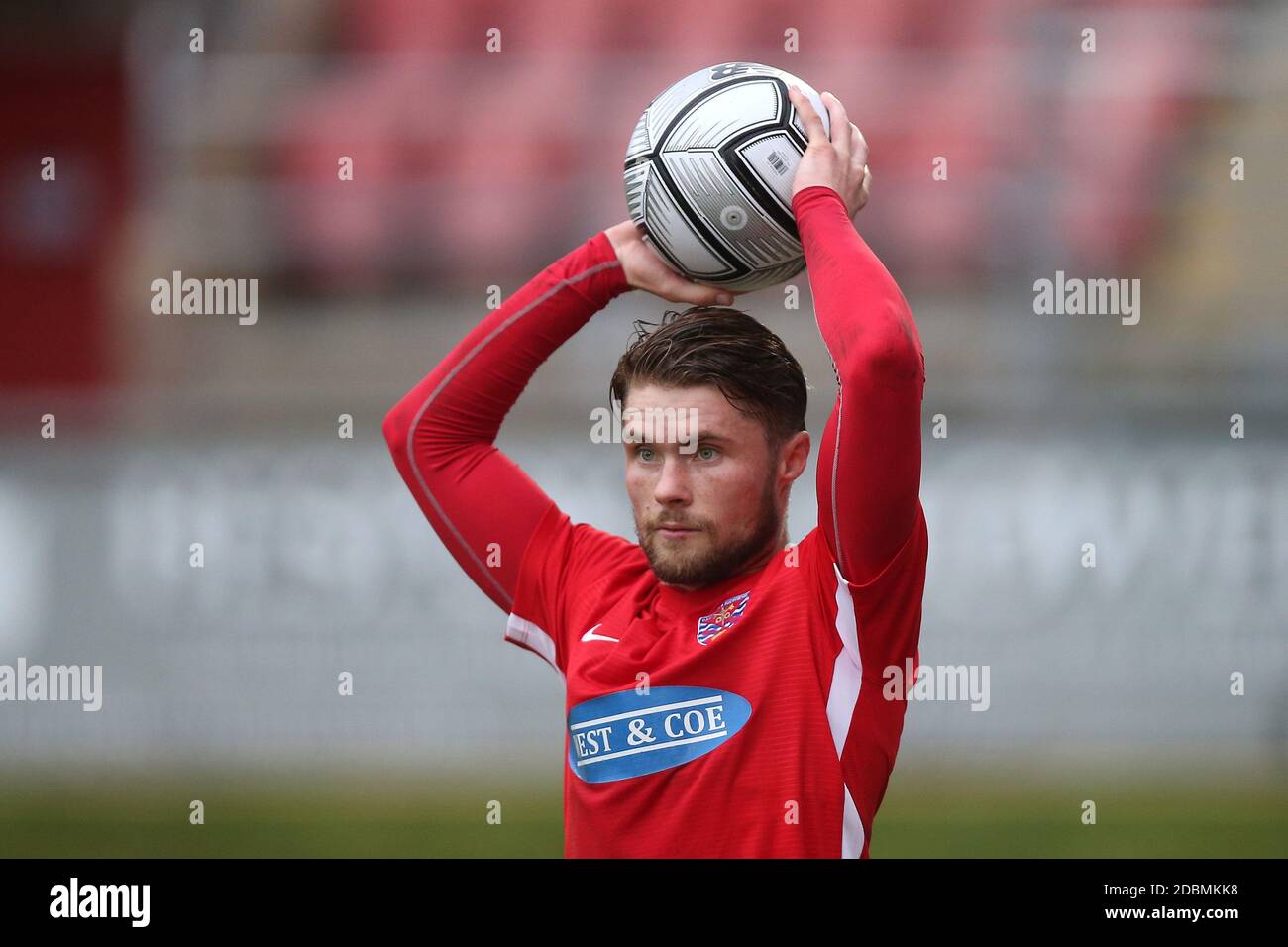 Elliot Johnson of Dagenham during Dagenham & Redbridge vs Hartley ...