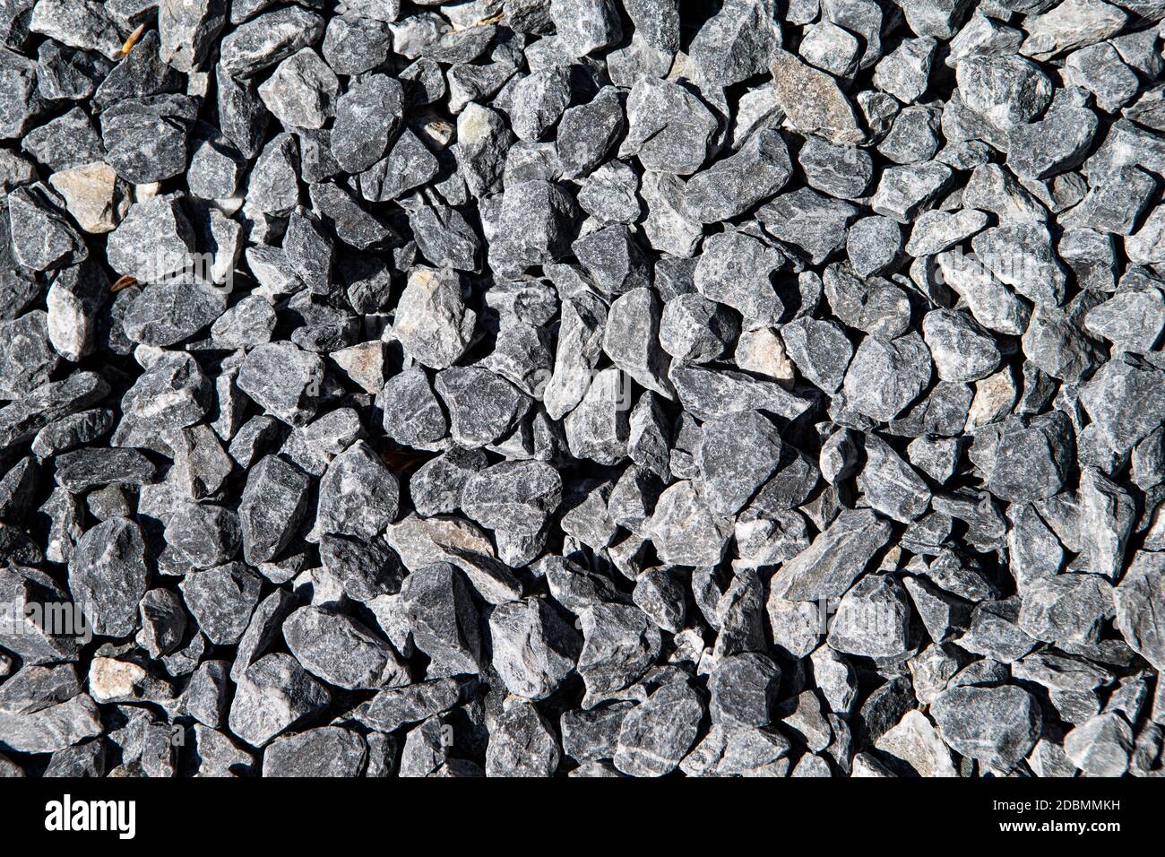 The image shows a grey gravel texture Stock Photo - Alamy