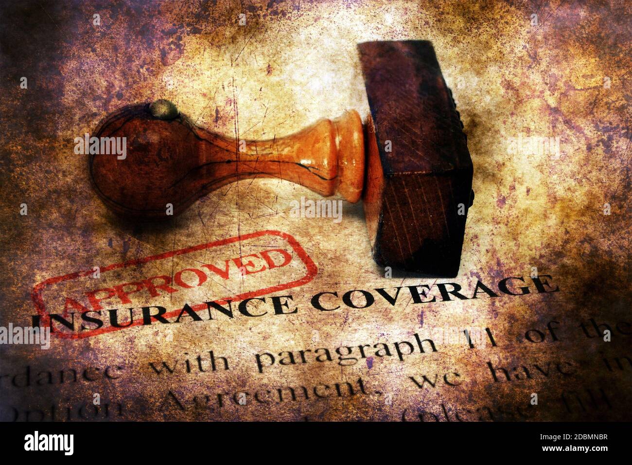 Health insurance stamp sign hi-res stock photography and images - Alamy