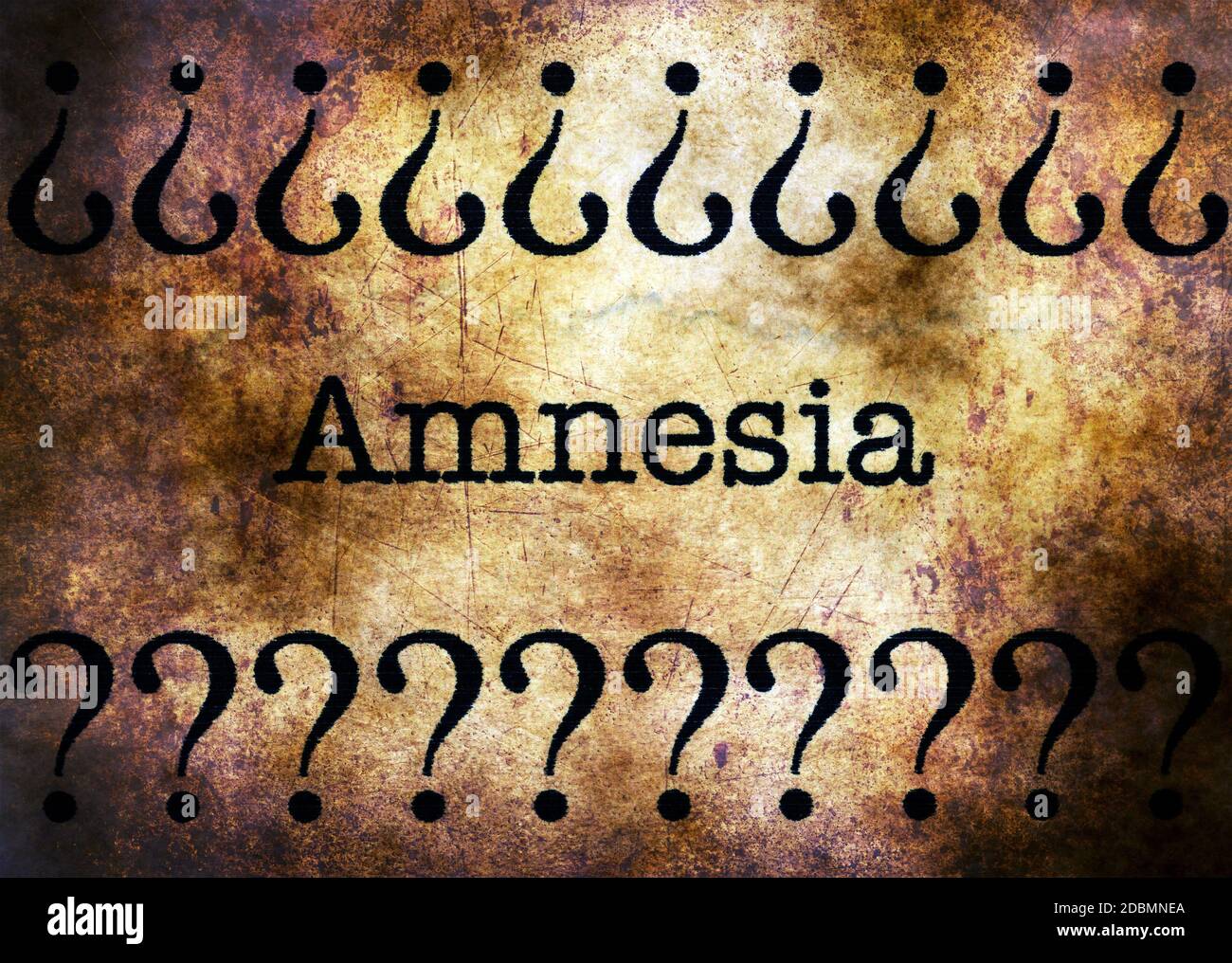 Traumatic amnesia hi-res stock photography and images - Alamy