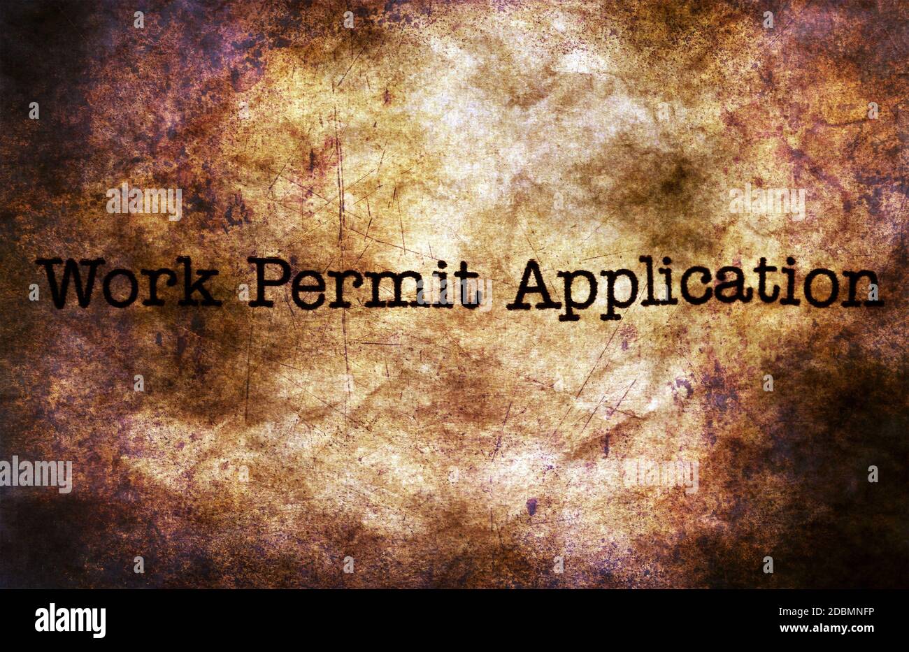 Permit application hi-res stock photography and images - Alamy