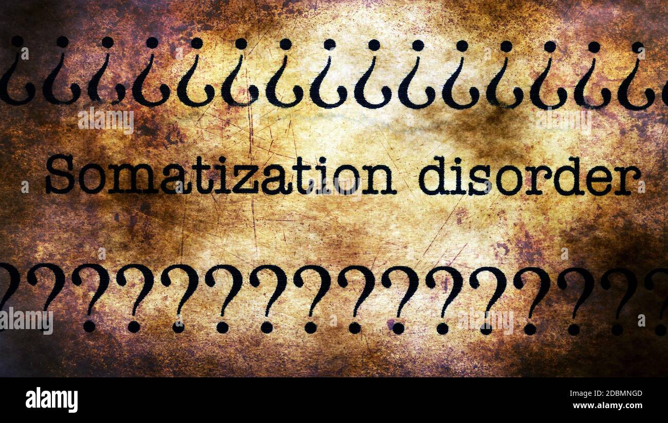 Somatization hi-res stock photography and images - Alamy