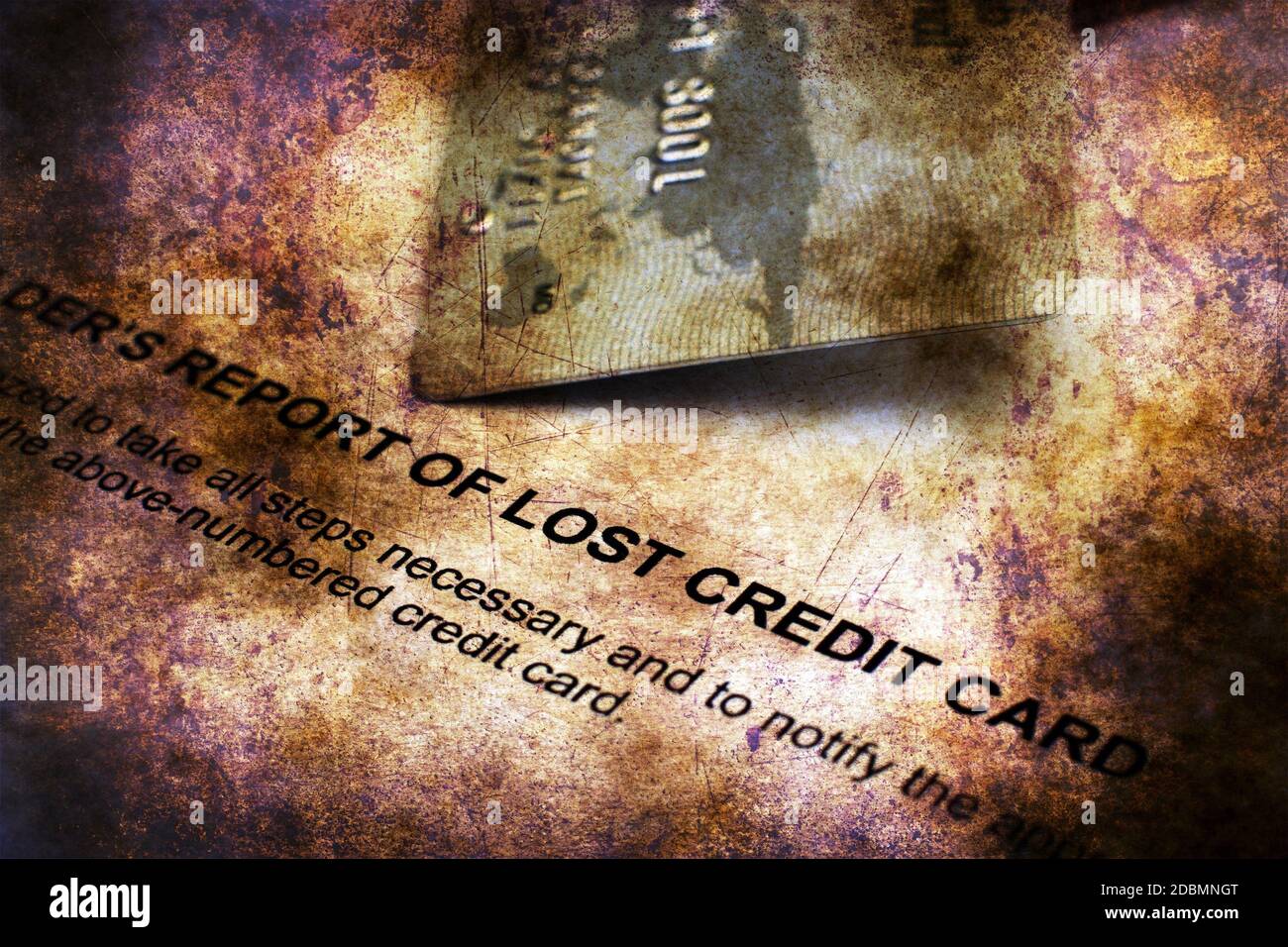 Report lost credit card identity hi-res stock photography and images ...