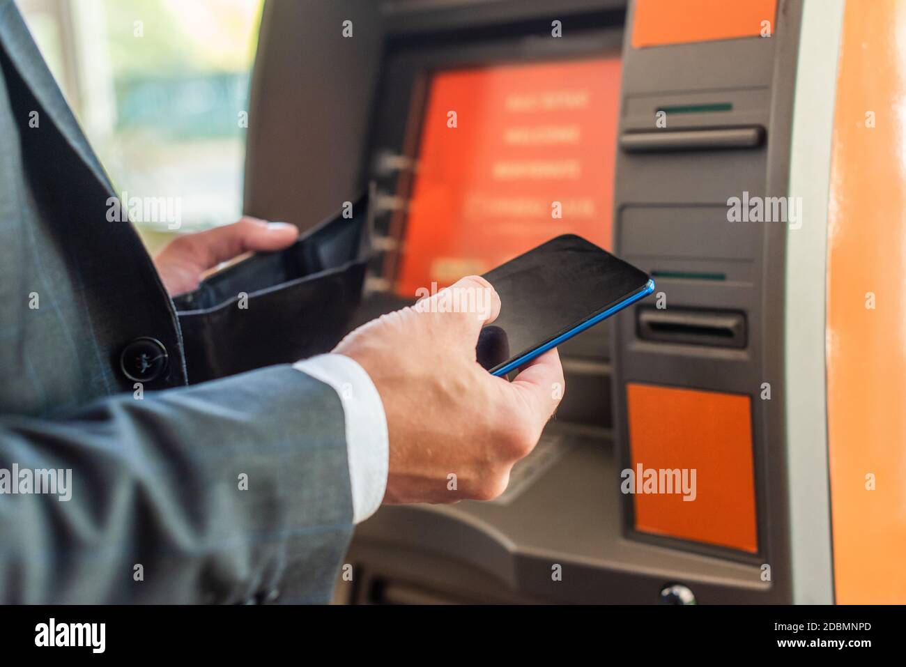 Empty Atm Machine Screen High Resolution Stock Photography and Images ...