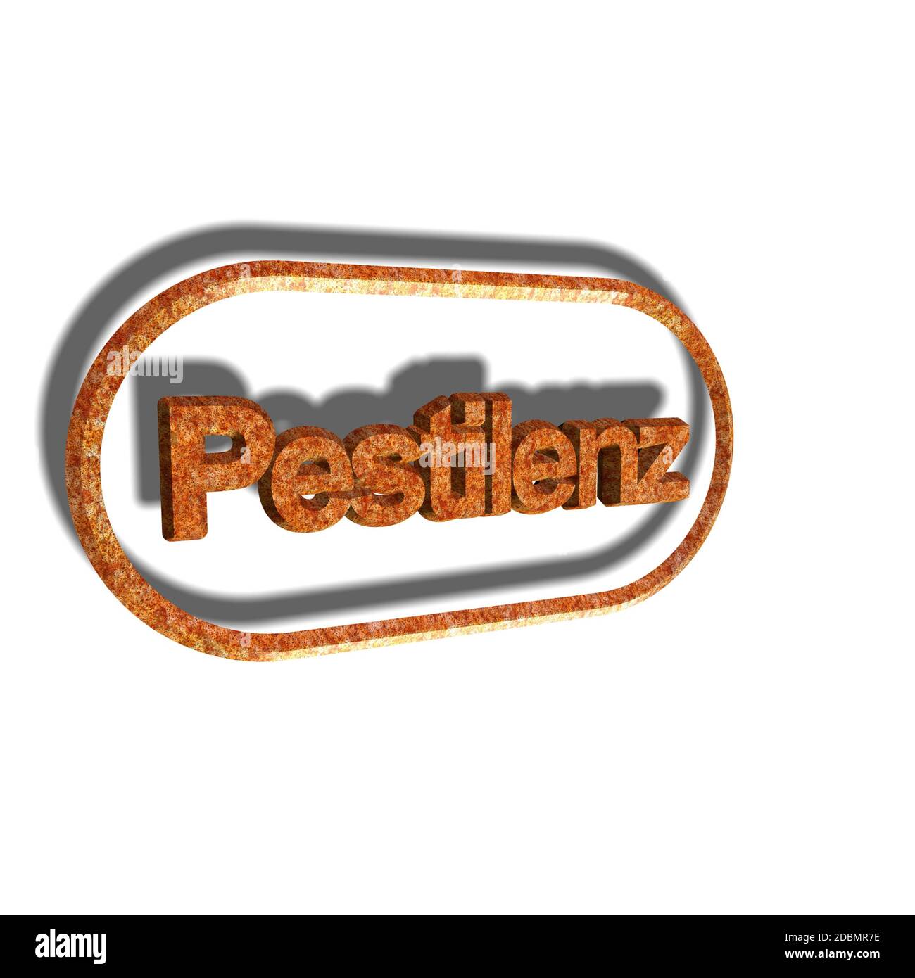 Pestilence - Word or text as 3D illustration, 3D rendering Stock Photo ...