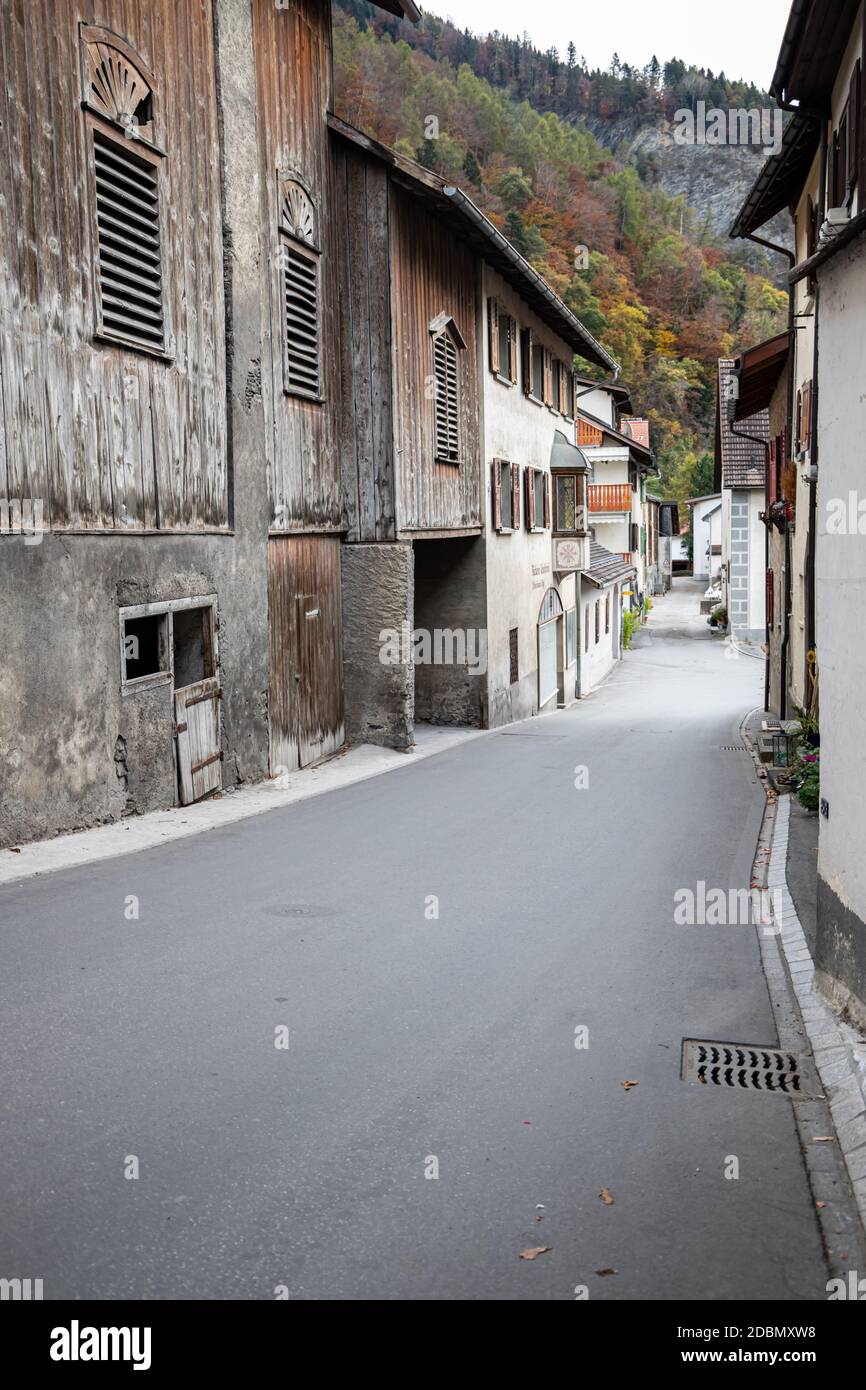 Jenins Village in the Autumn Switzerland Stock Photo - Alamy