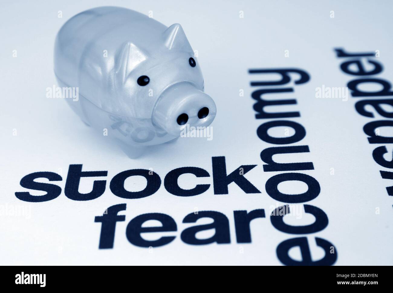 Stock and fear concept Stock Photo - Alamy