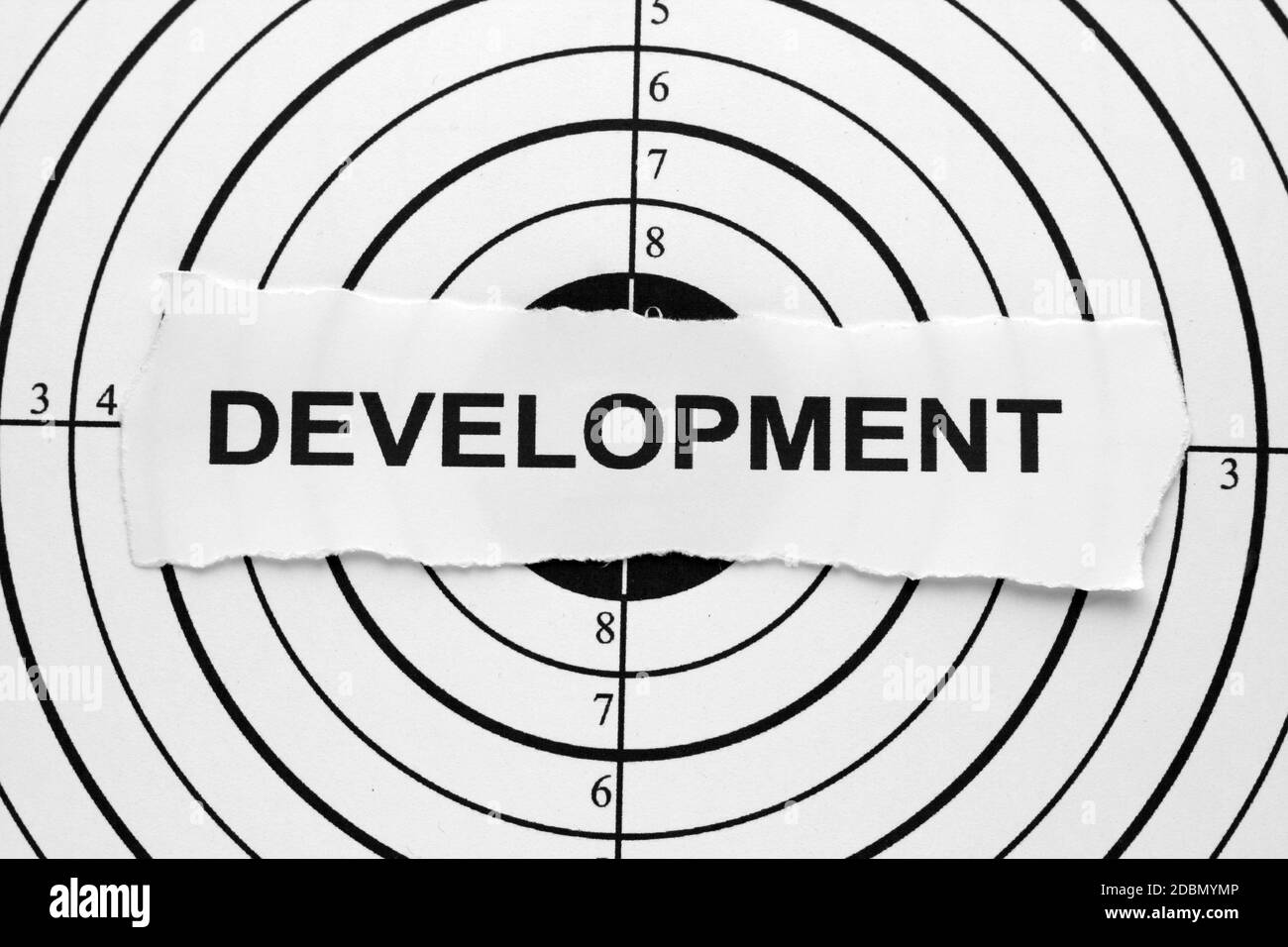 Development goals illustration Black and White Stock Photos & Images ...