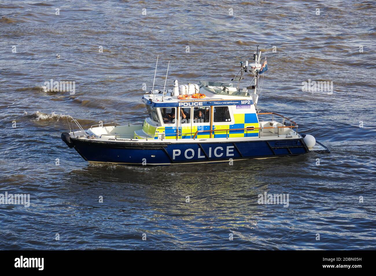 River thames police boat hi-res stock photography and images - Alamy