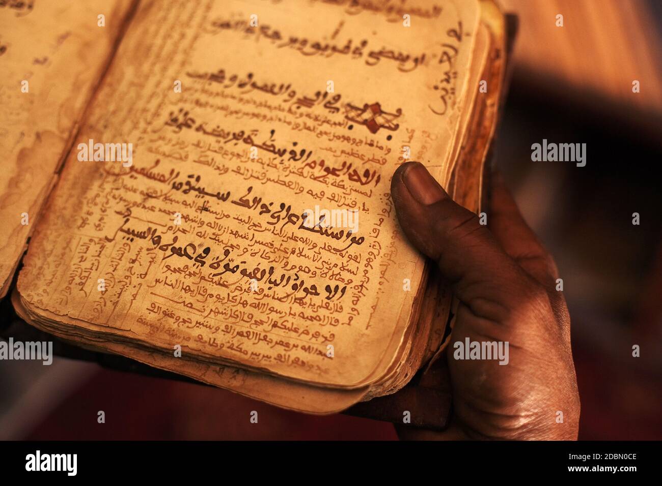 Bularaf holding a Islamic Medical Manuscript from 16th century. in ...