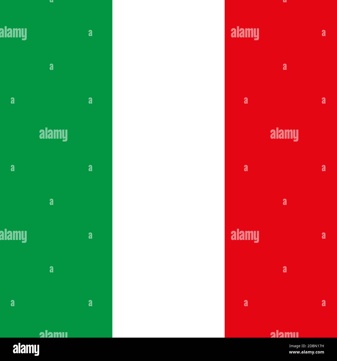 Italian square flag. Italy national flag. Official state symbol of ...
