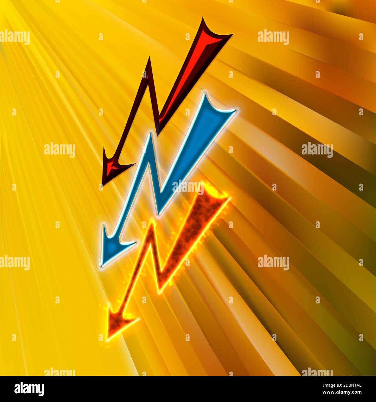 Light electricity chart hi-res stock photography and images - Alamy