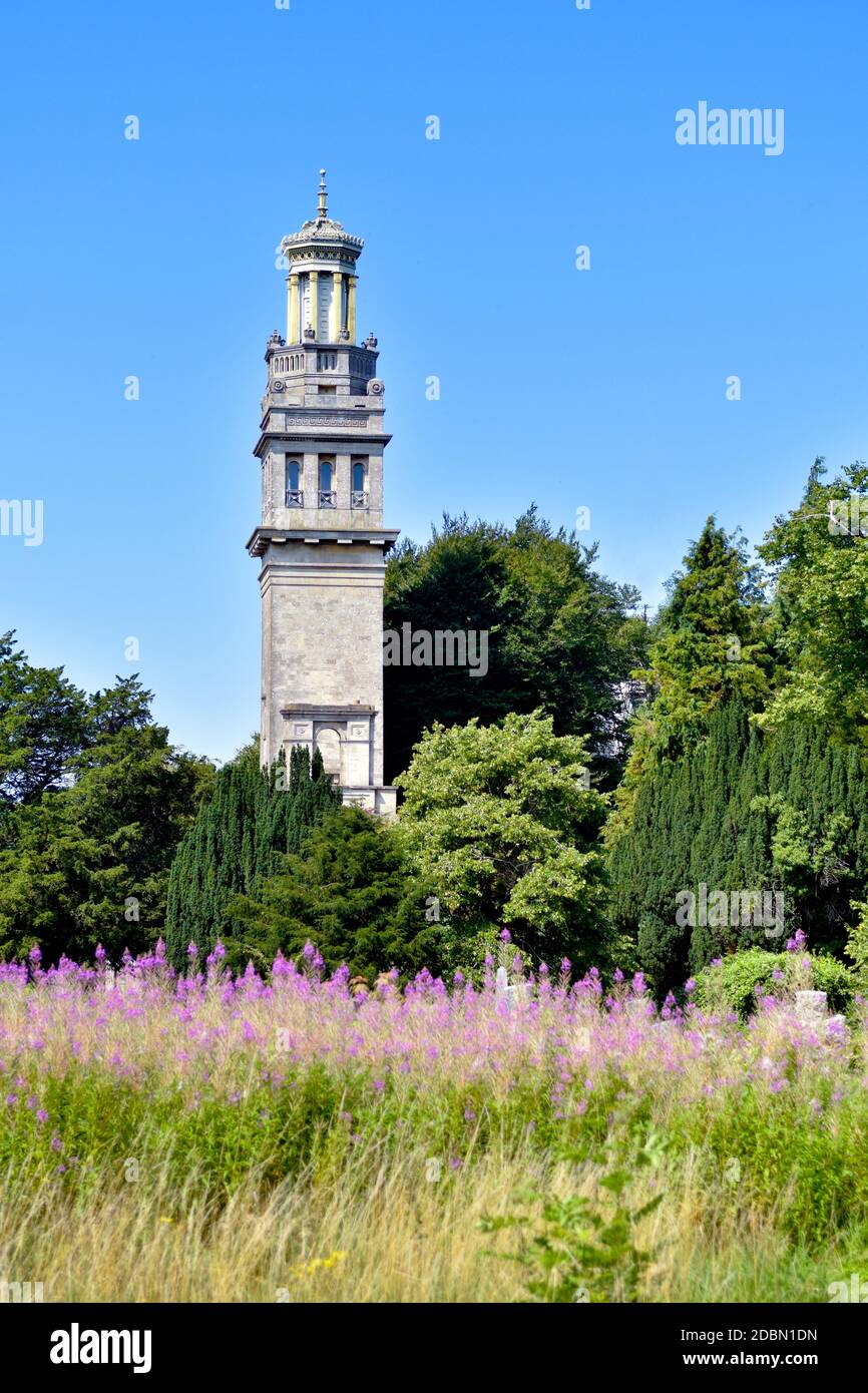 Beckford's tower and museum, also known as Lansdown Tower, Bath ...