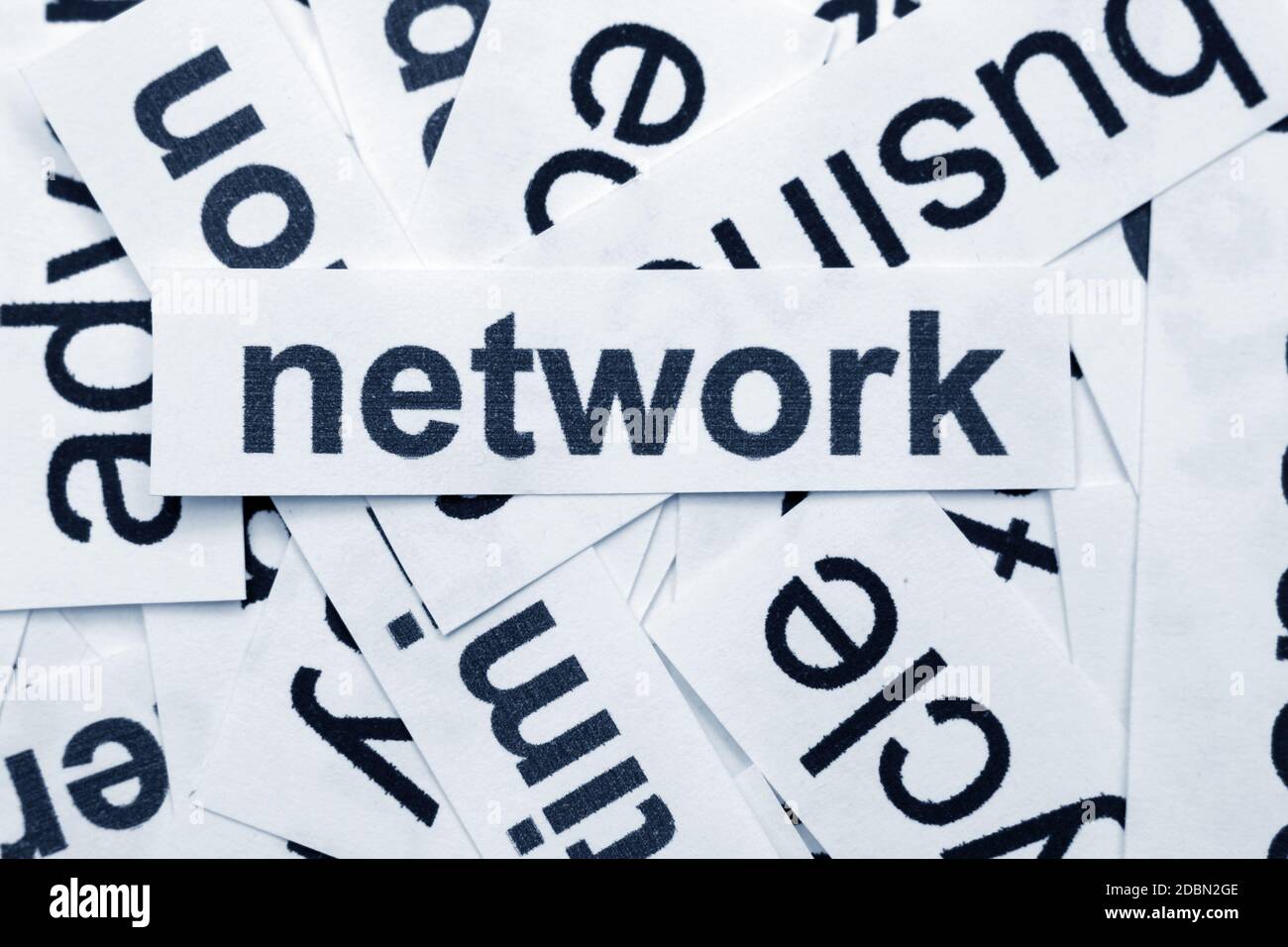 network word cloud Stock Photo - Alamy