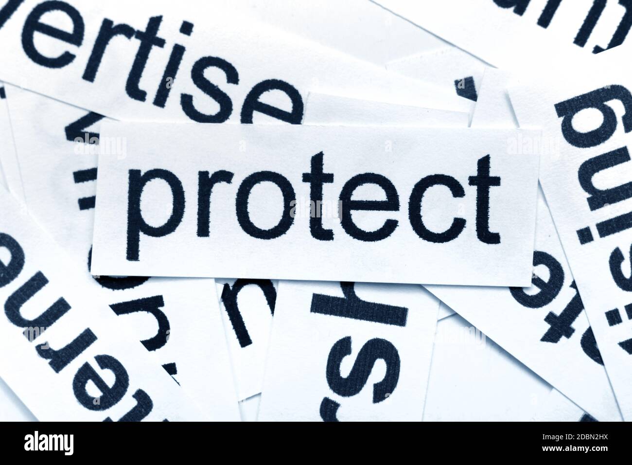 Protect word cloud Stock Photo - Alamy