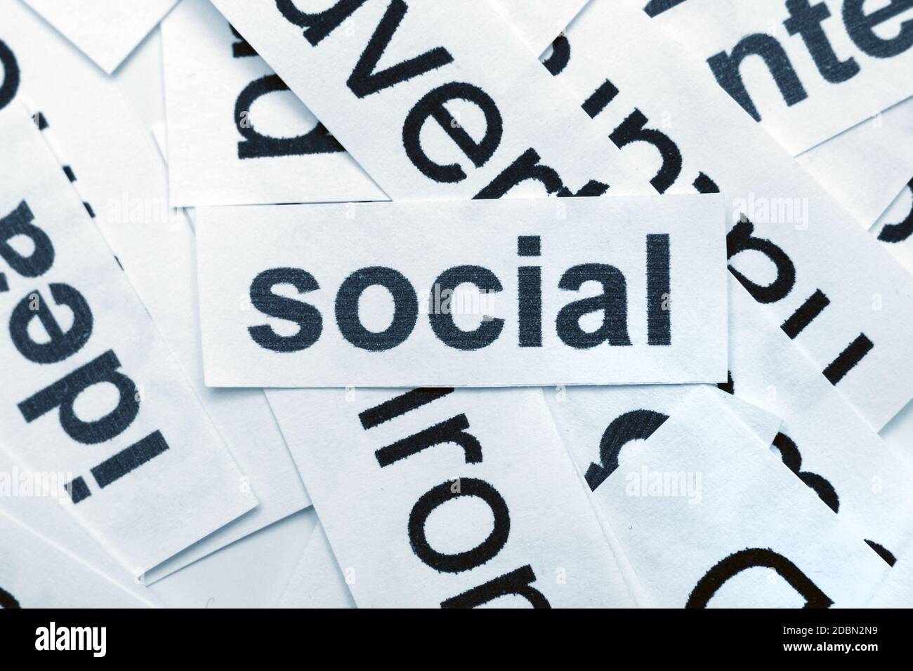 Social word cloud Stock Photo - Alamy