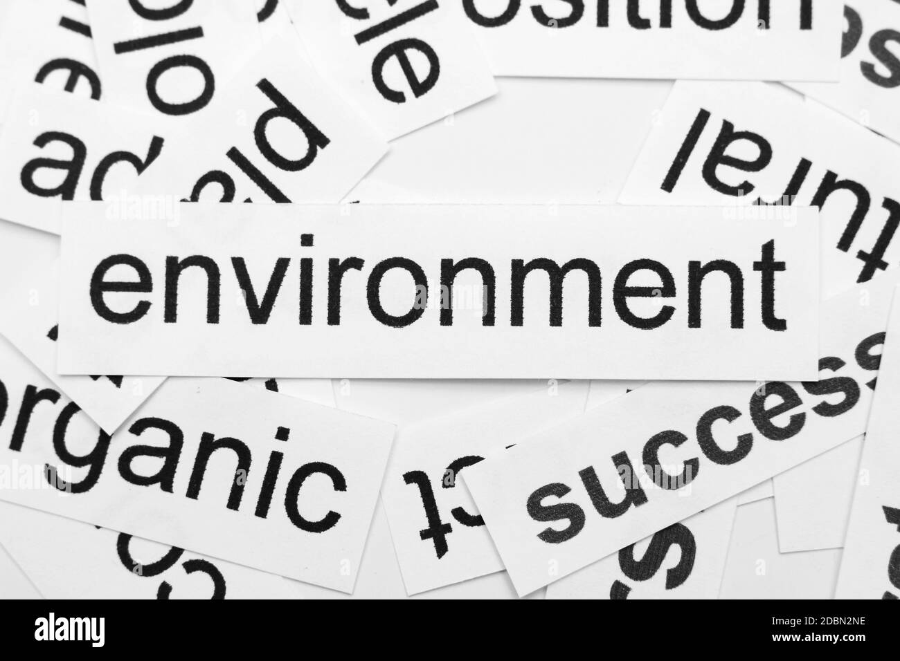 Environment word cloud Stock Photo - Alamy
