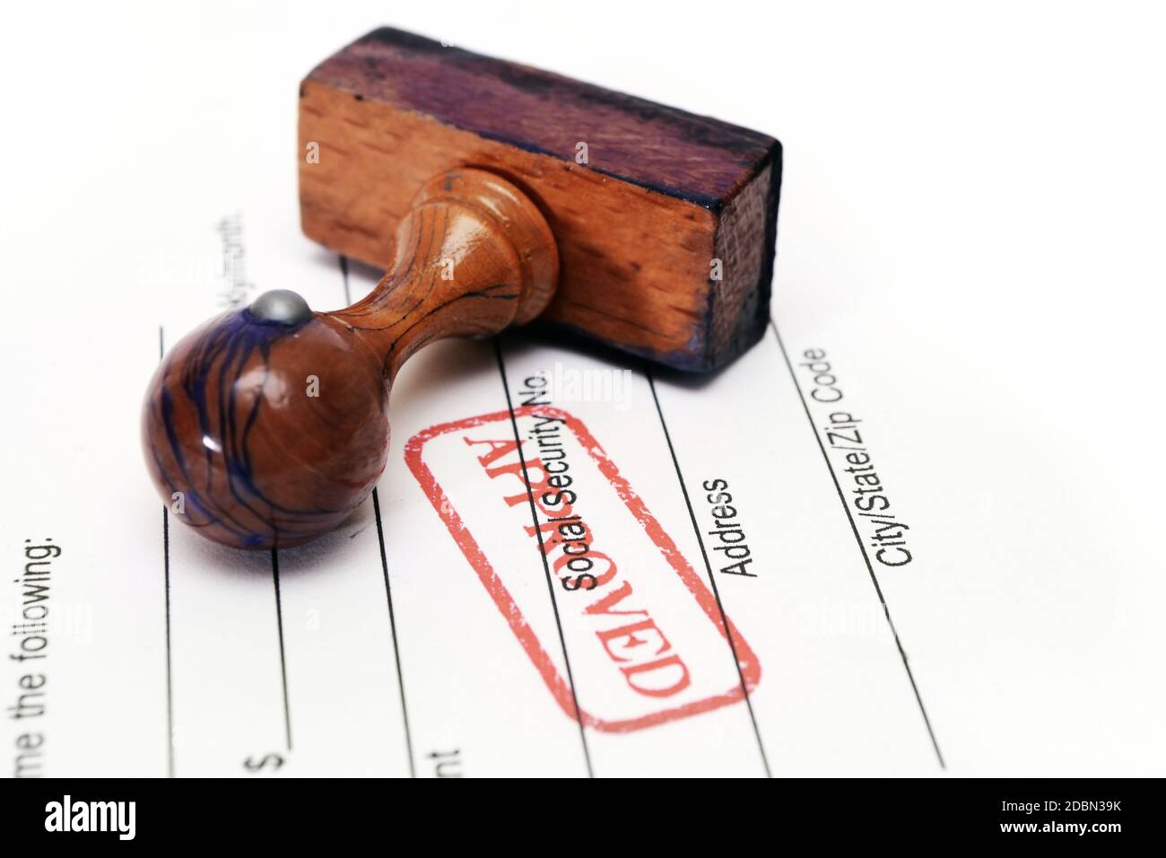 Checkmark stamp hi-res stock photography and images - Alamy