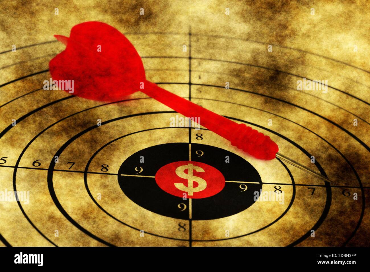 Dollar symbol target shooting hi-res stock photography and images - Alamy