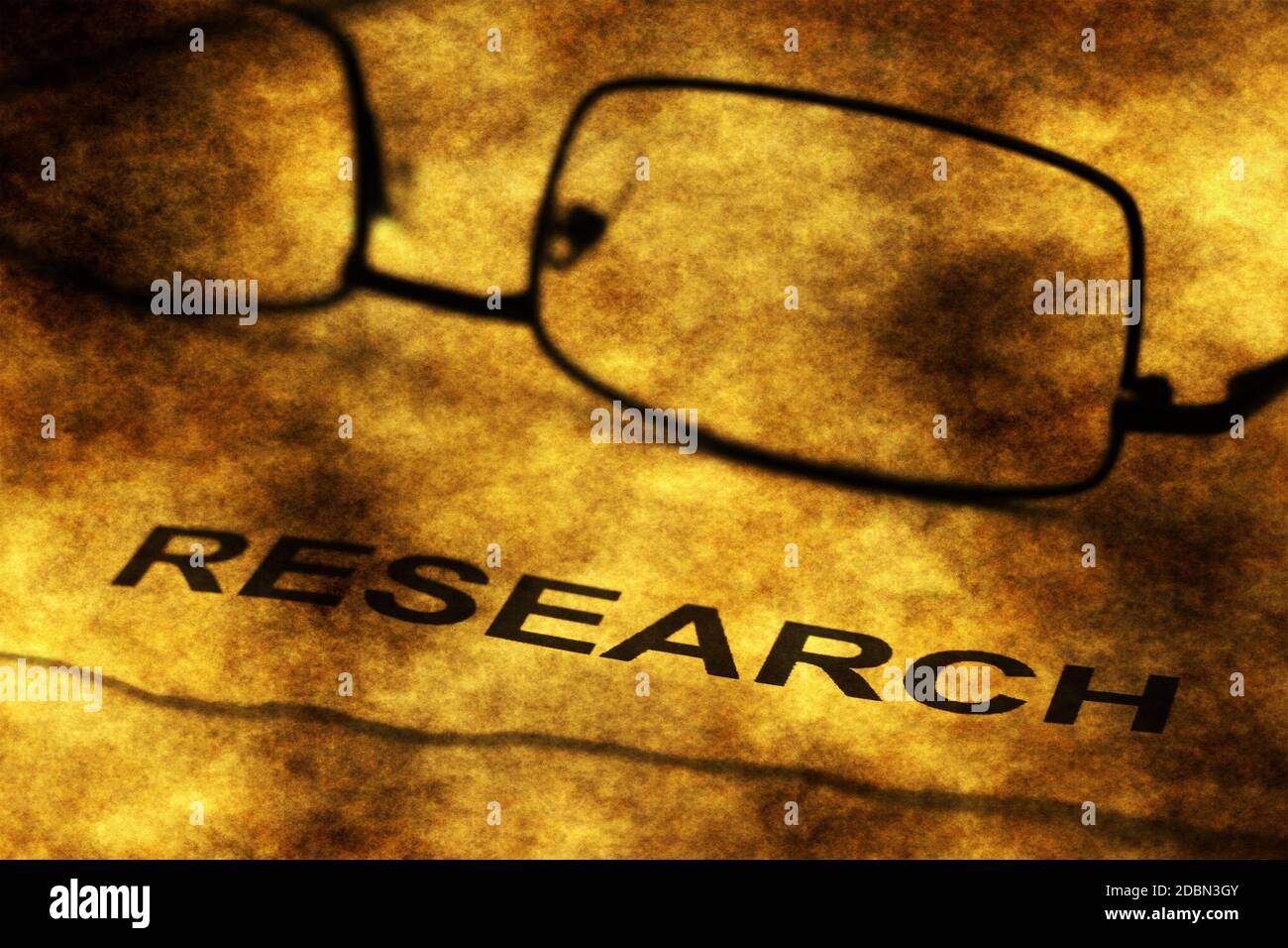 Research text grunge concept Stock Photo - Alamy