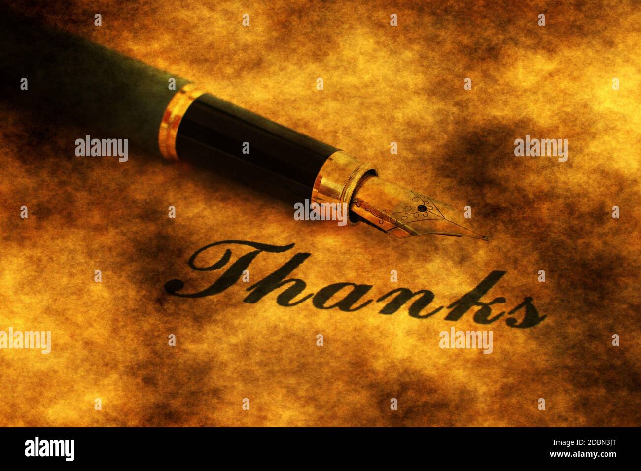 Fountain pen ink thank you hi-res stock photography and images - Alamy