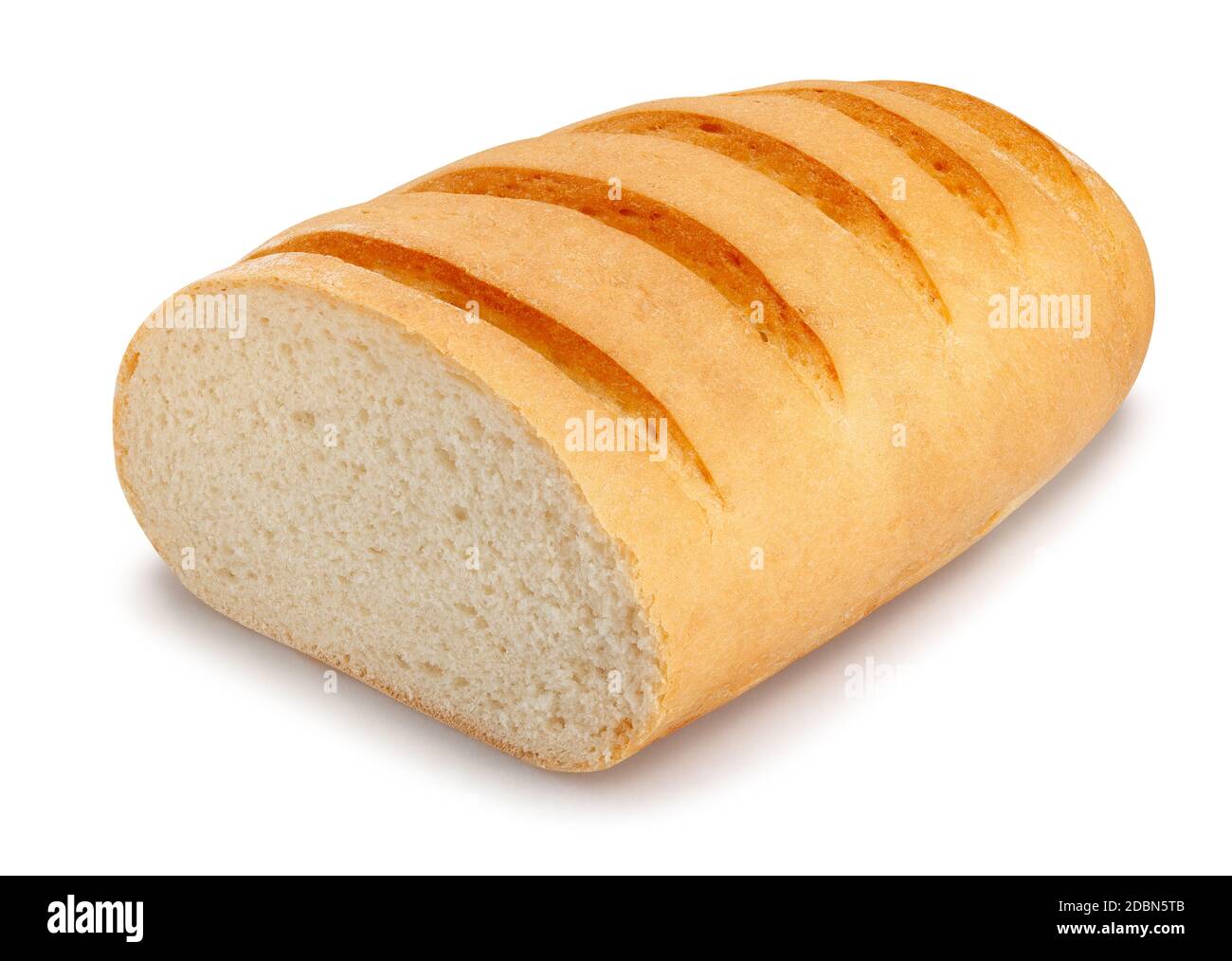 White sliced bread on white Cut Out Stock Images & Pictures - Alamy