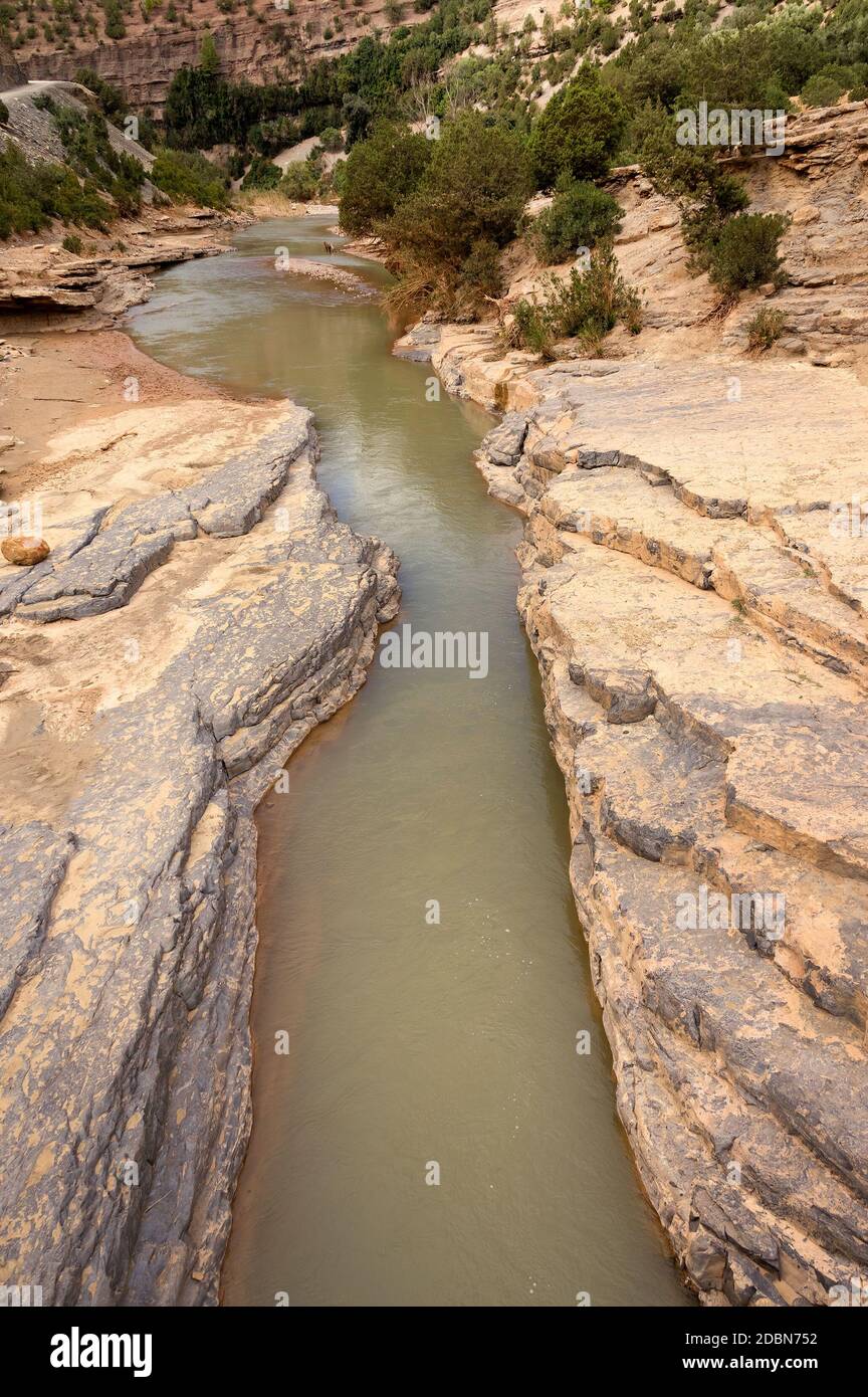 Alpine landscape in Atlas Mountains, Morocco, Africa Stock Photo - Alamy