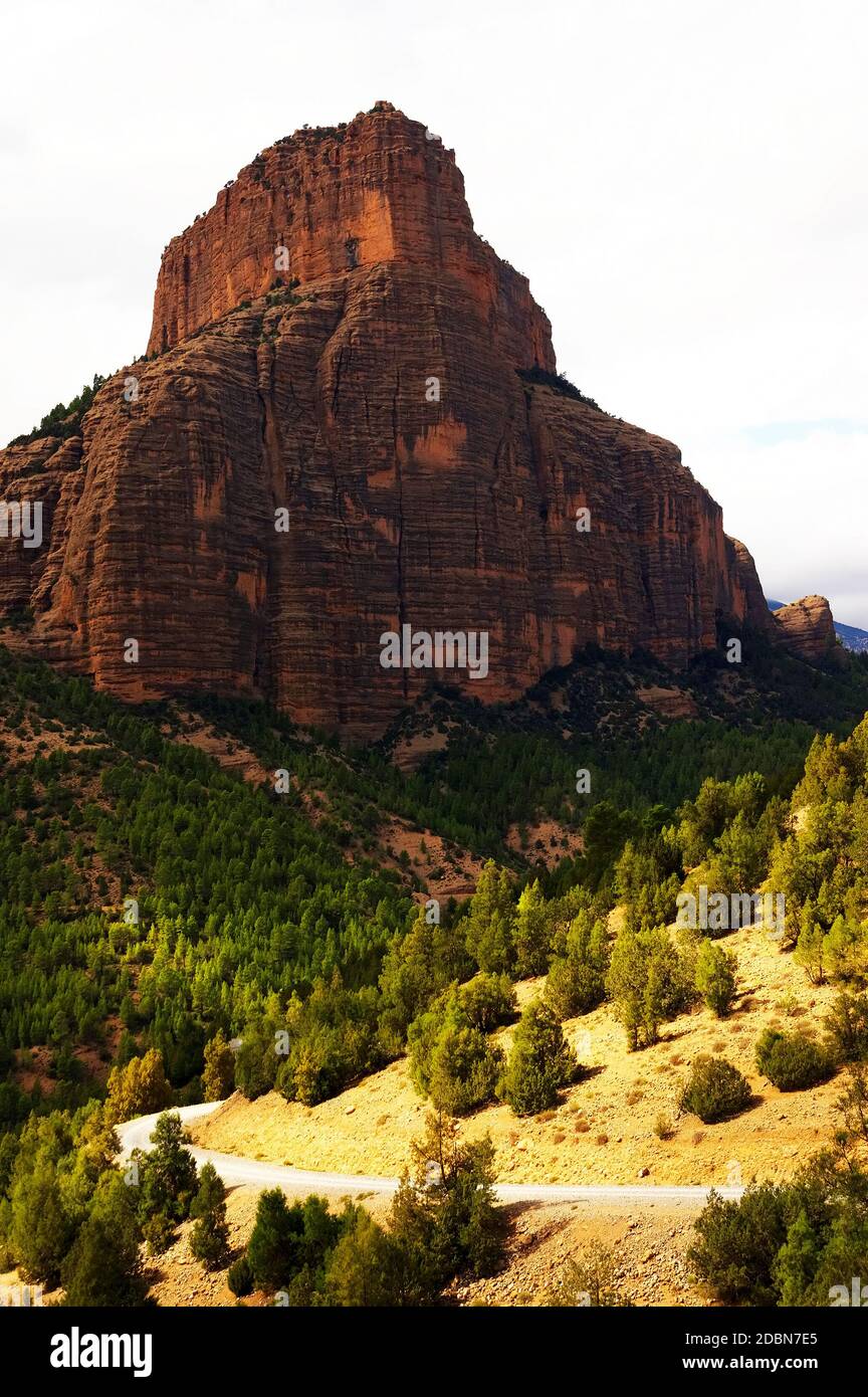 Cathedral Rock Mountain in Morocco, Africa Stock Photo - Alamy