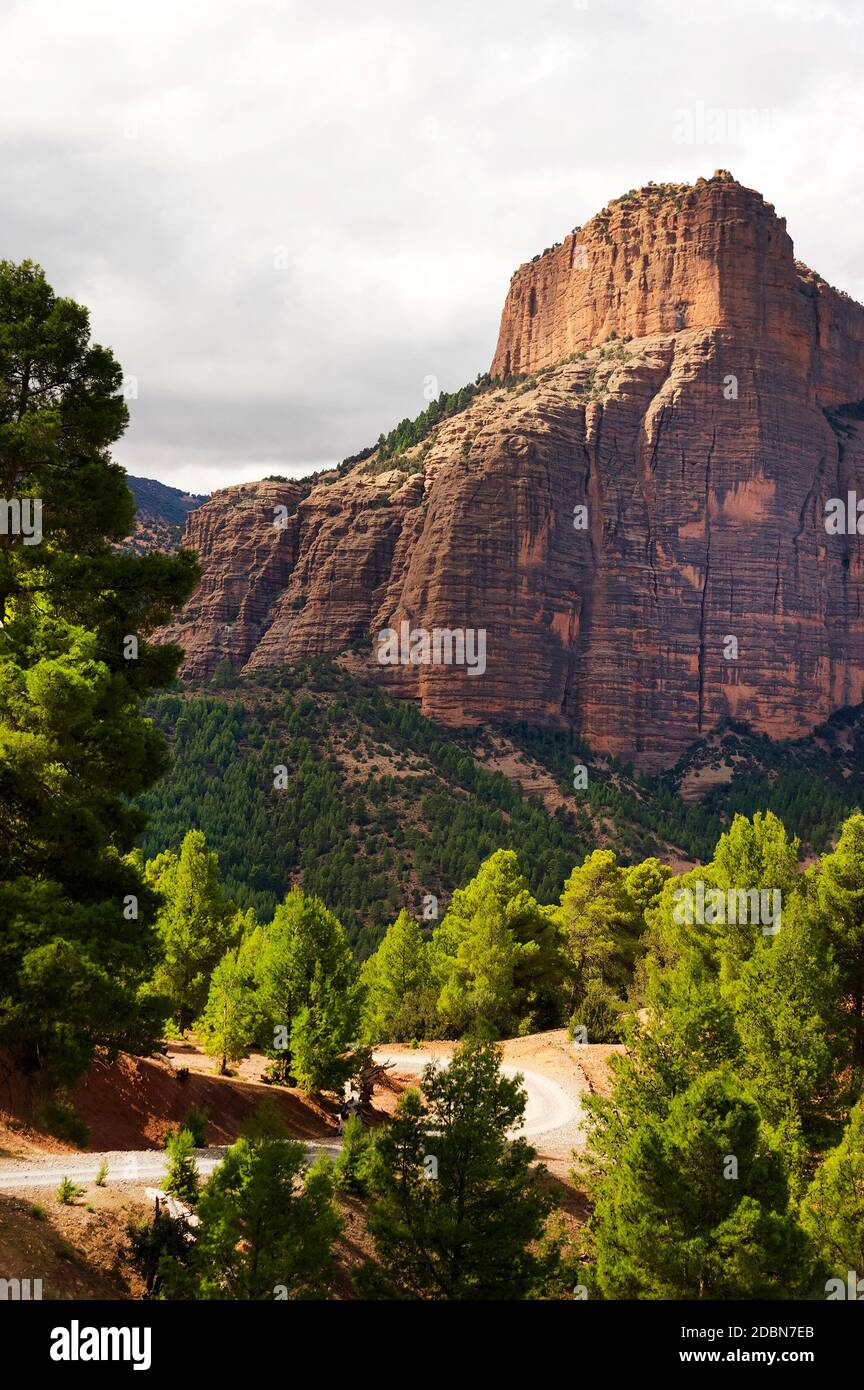 Cathedral Rock Mountain in Morocco, Africa Stock Photo - Alamy