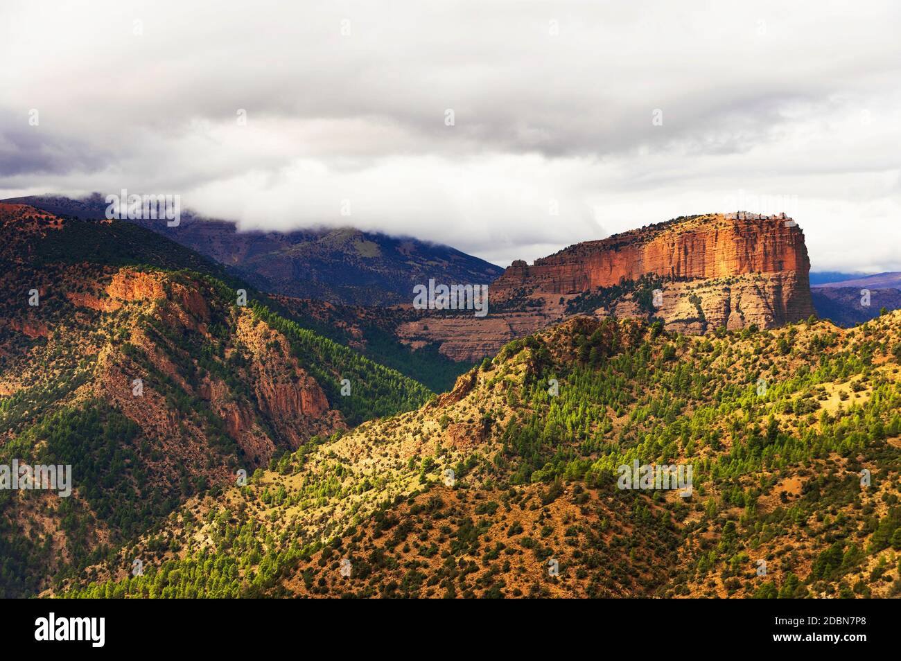 Cathedral Rock Mountain in Morocco, Africa Stock Photo - Alamy
