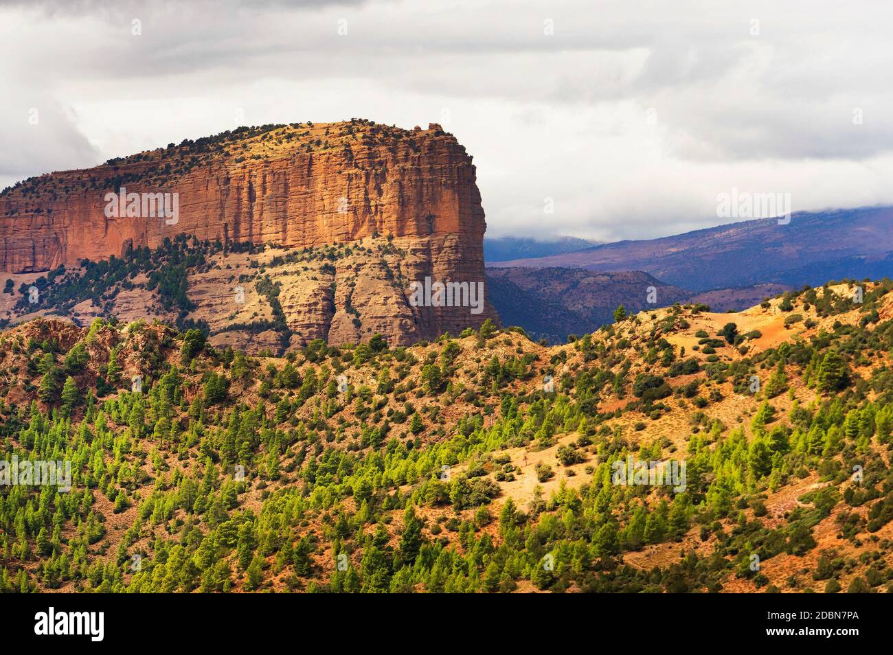 Cathedral Rock Mountain in Morocco, Africa Stock Photo - Alamy