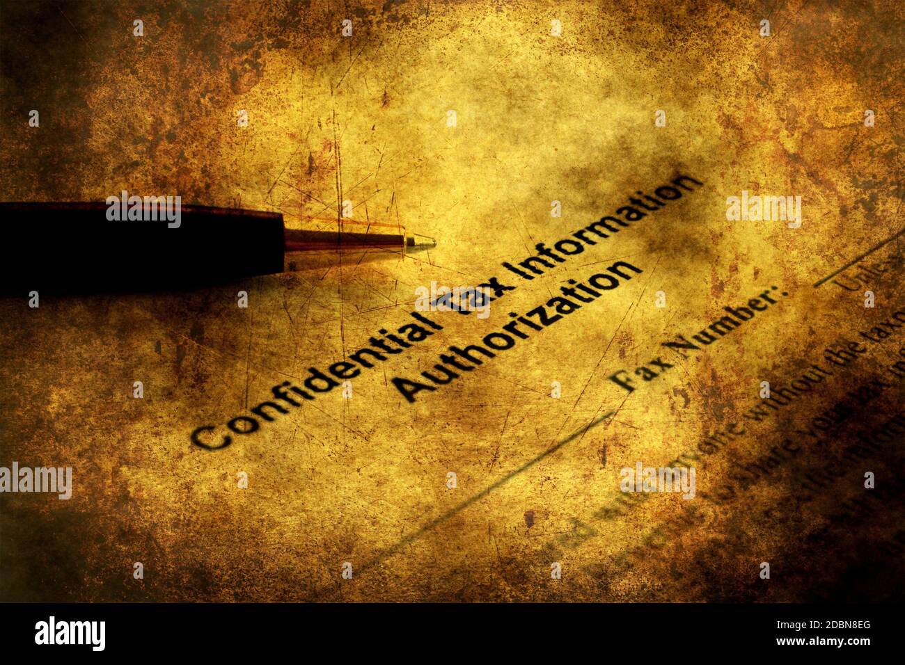 Tax information grunge concept Stock Photo - Alamy